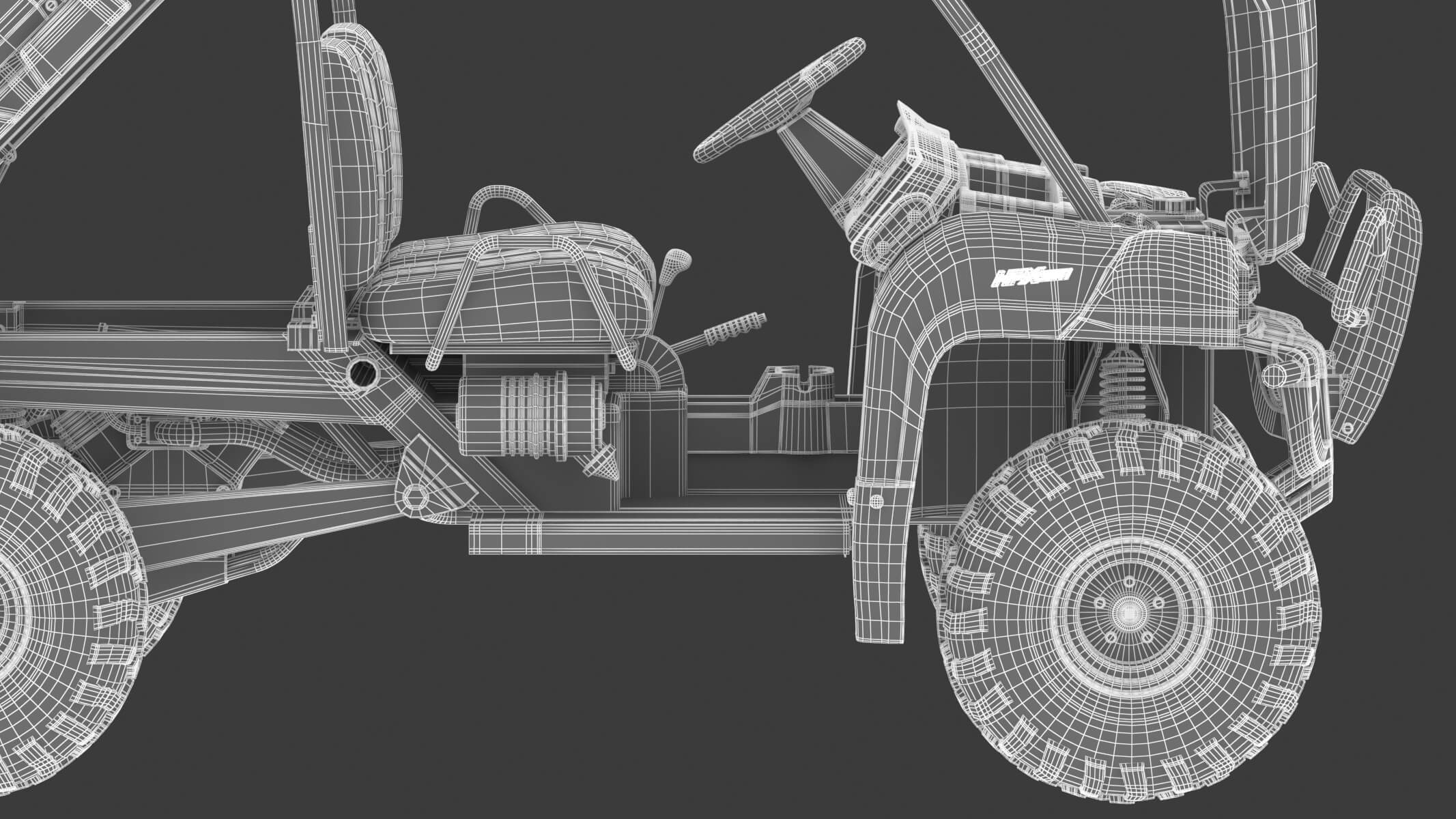 John Deere Hpx615E Utility Vehicle 02 - 3D Model by frezzy