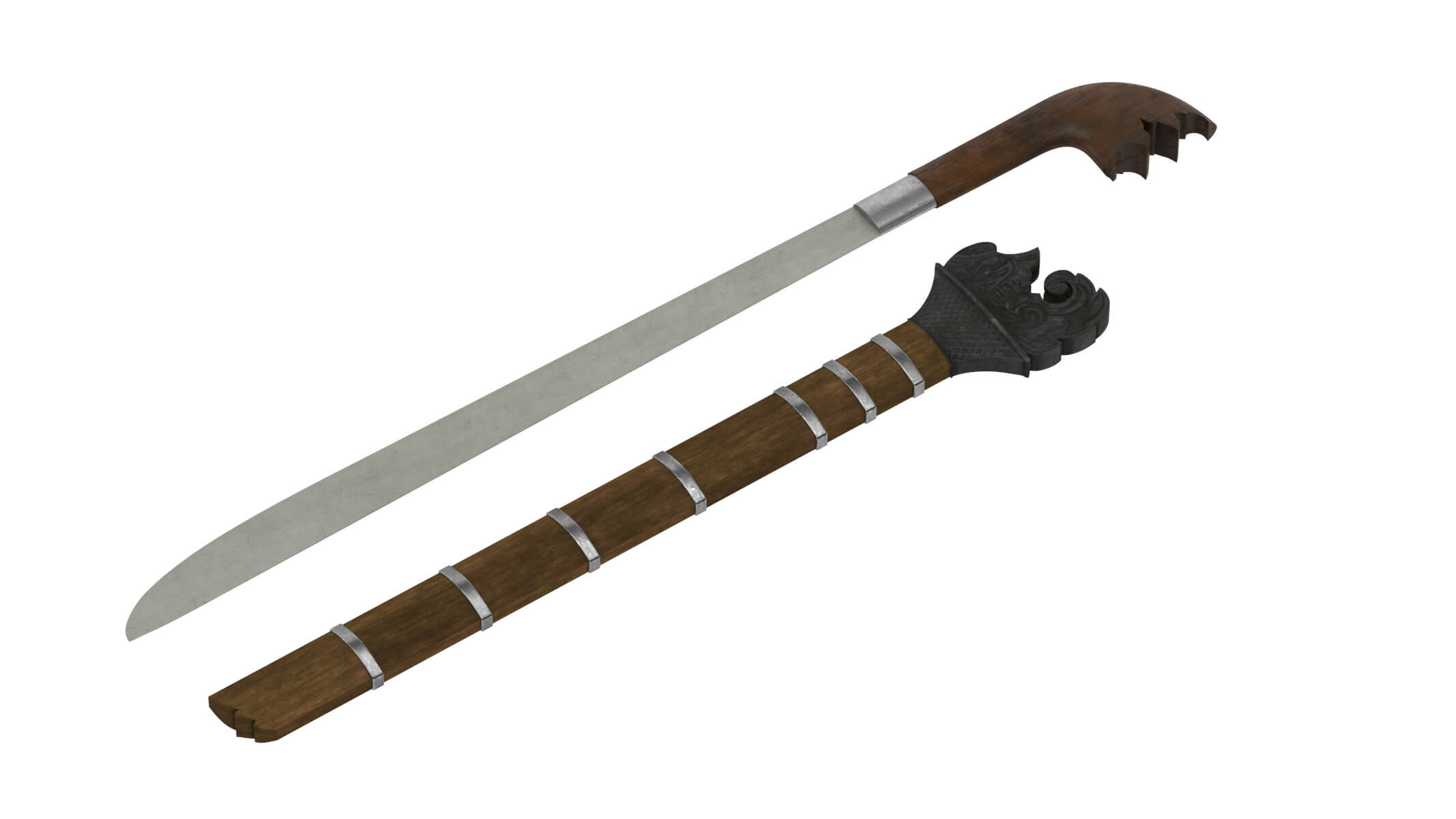Kabeala Sword - 3D Model by frezzy