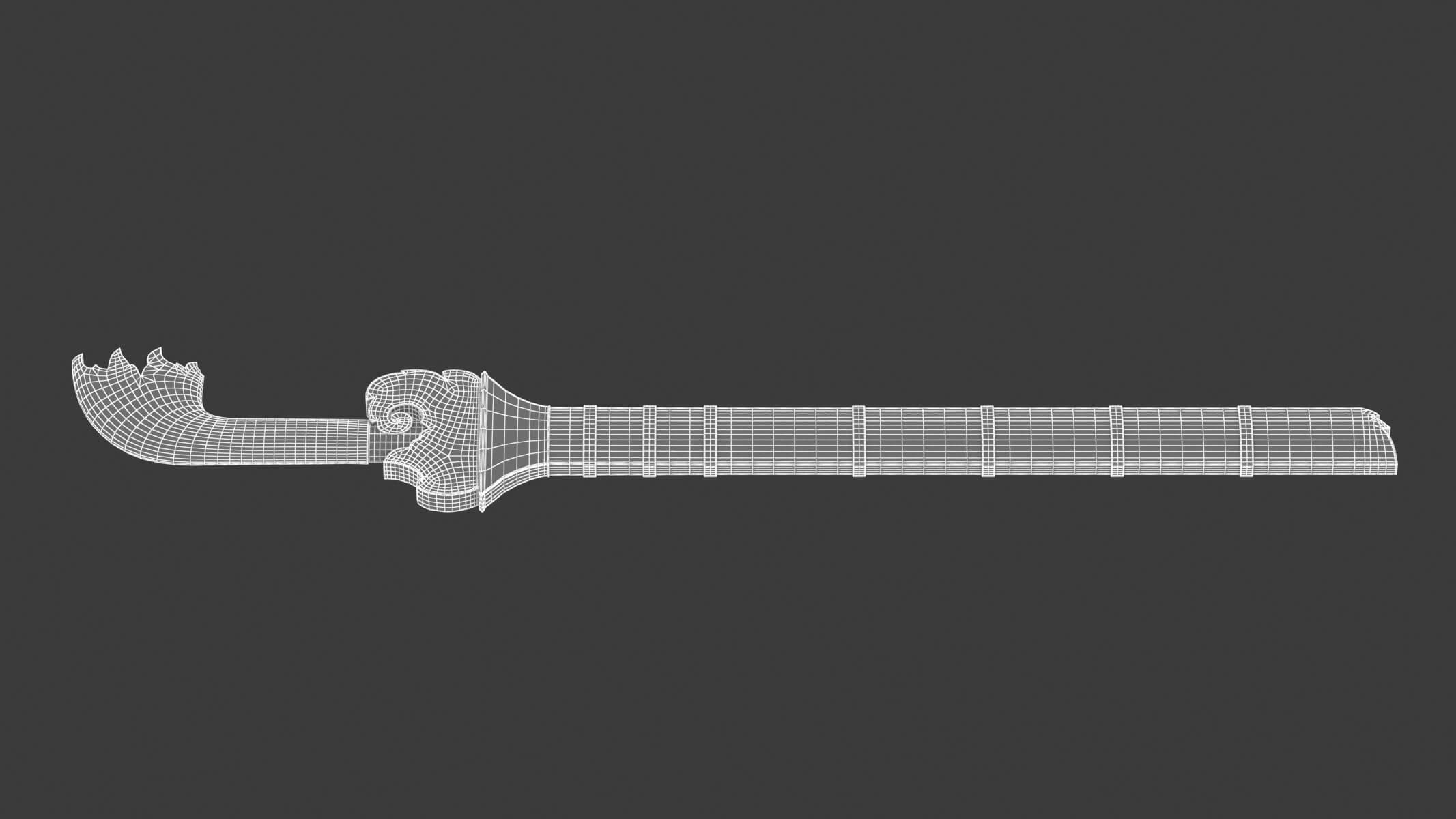 Kabeala Sword - 3D Model by frezzy