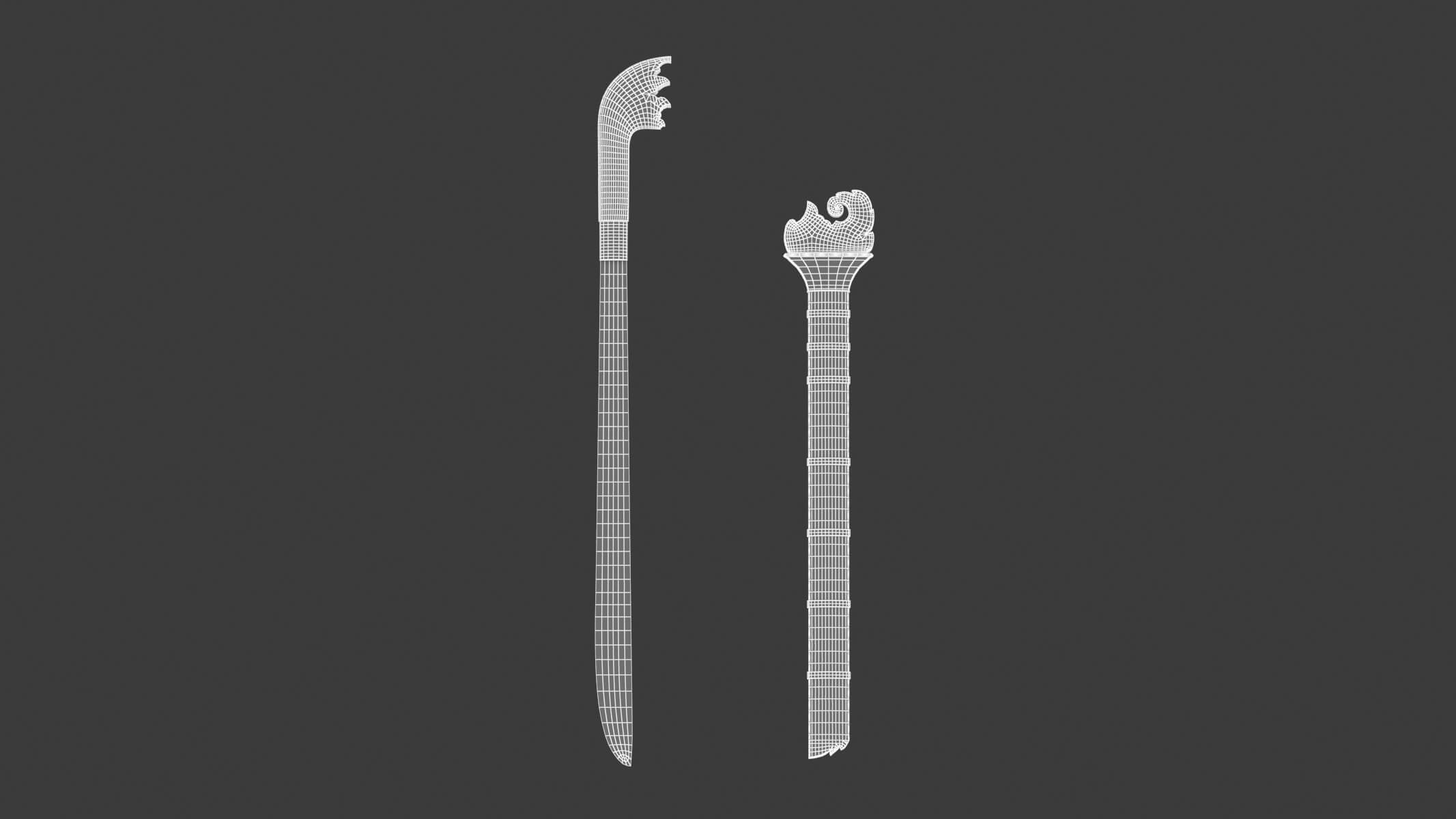 Kabeala Sword - 3D Model by frezzy