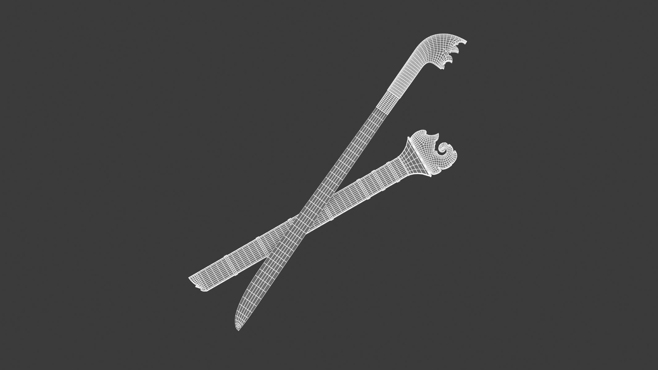 Kabeala Sword - 3D Model by frezzy