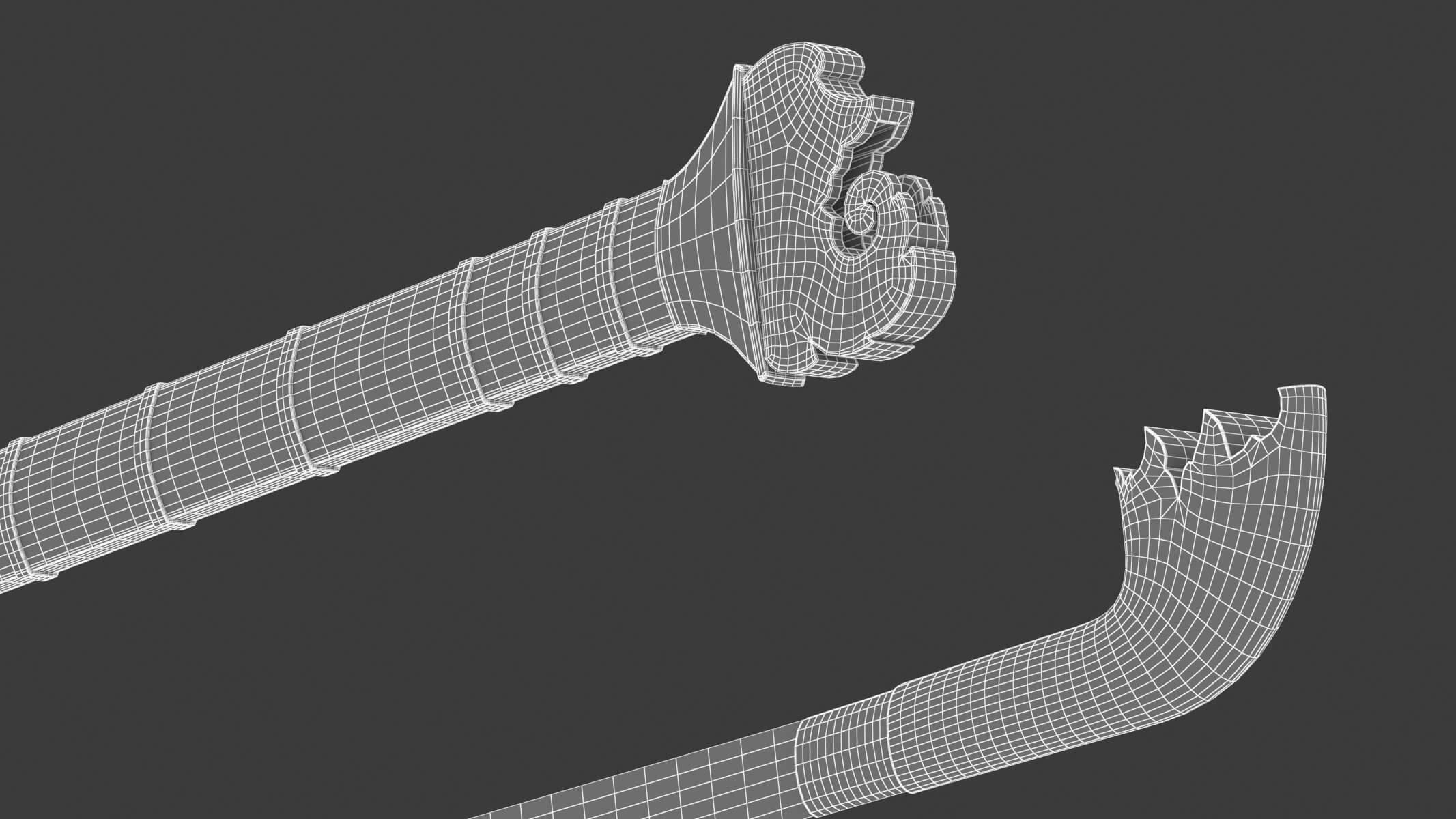 Kabeala Sword - 3D Model by frezzy