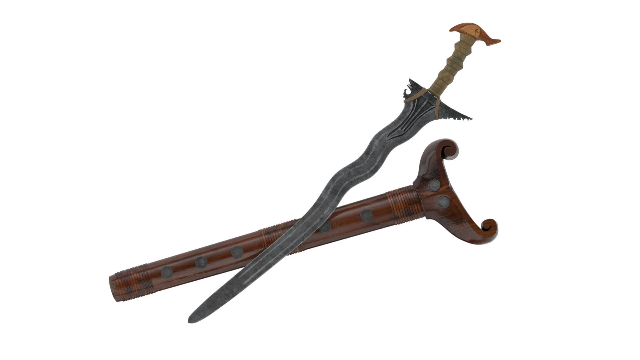 Kalis Sword - 3D Model by frezzy