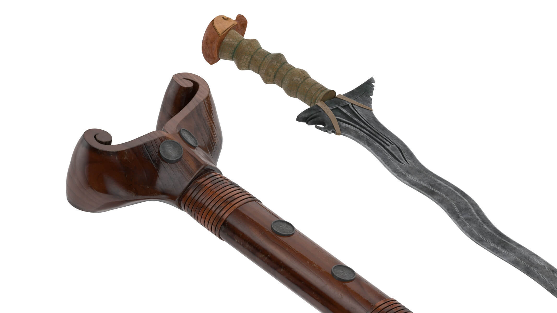 Kalis Sword - 3D Model by frezzy
