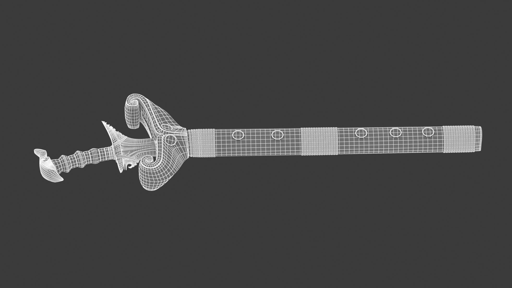 Kalis Sword - 3D Model by frezzy