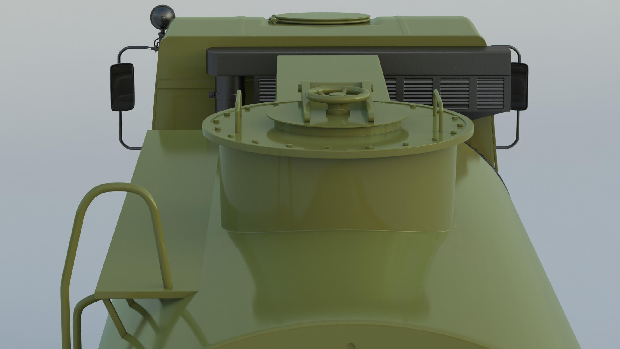 Kamaz 5350 Fuel Tanker - 3D Model by frezzy