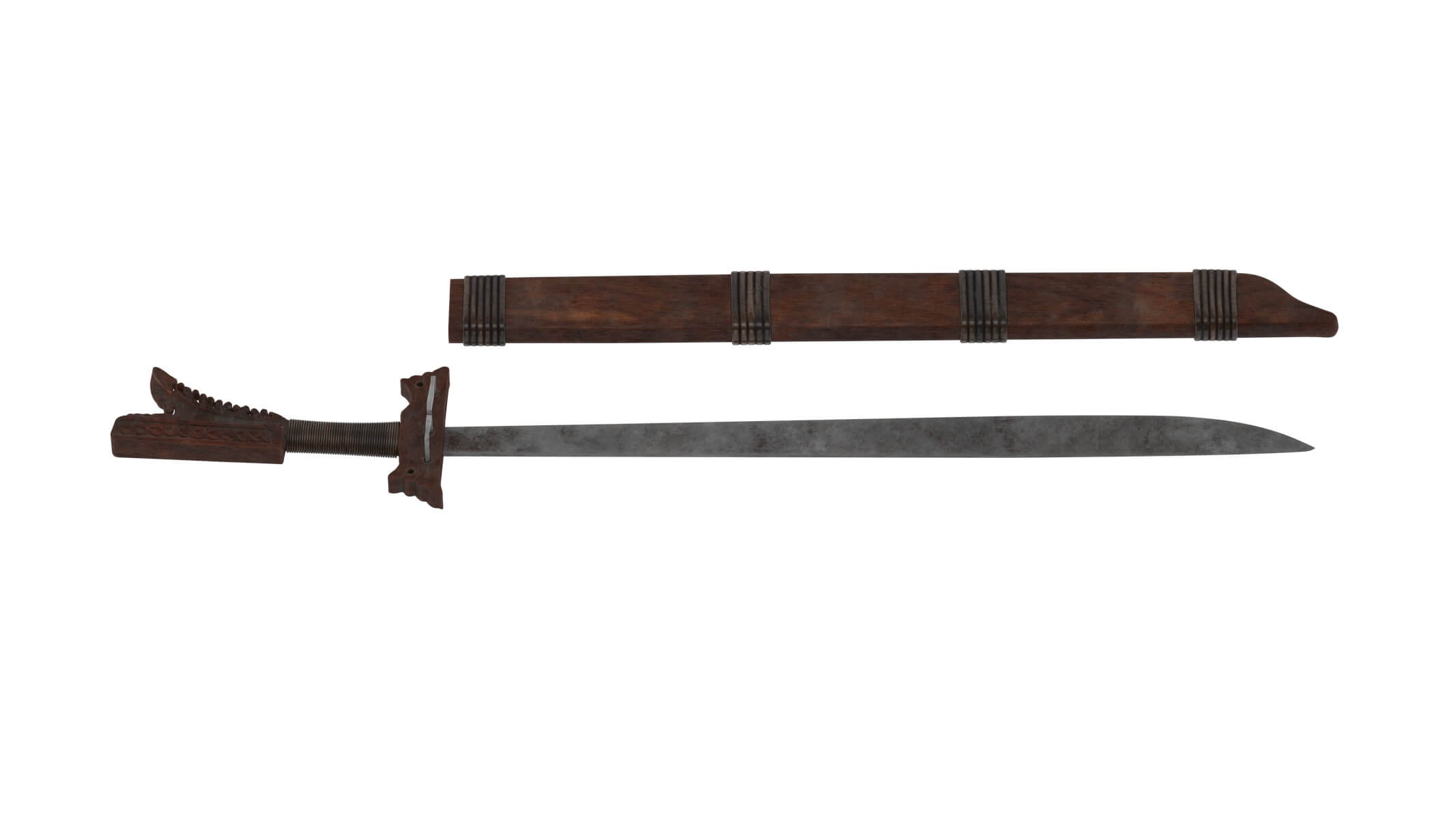 Kampilan Sword - 3D Model by frezzy