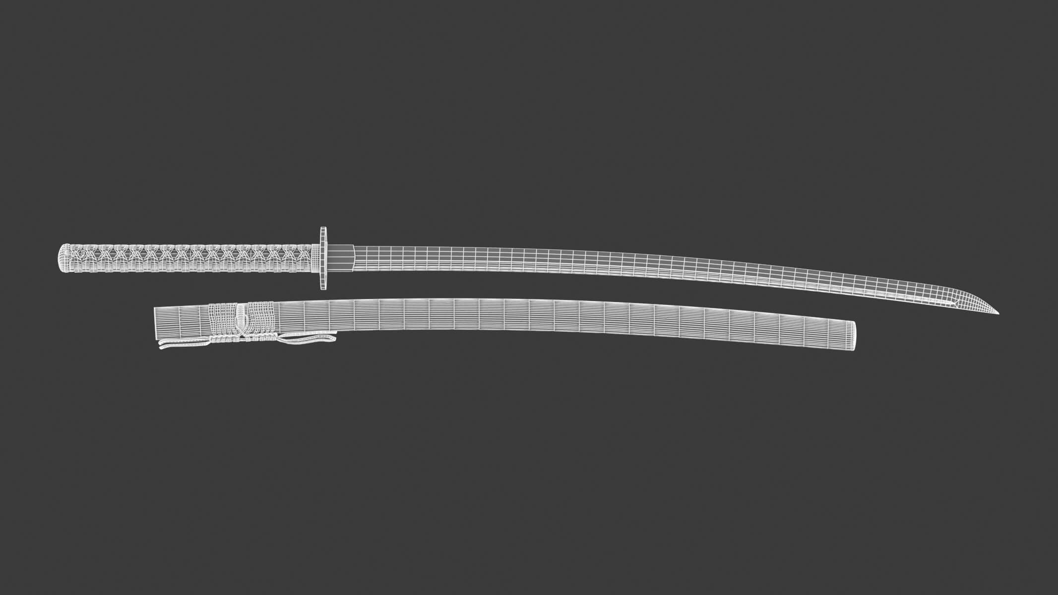 Katana - 3D Model by frezzy