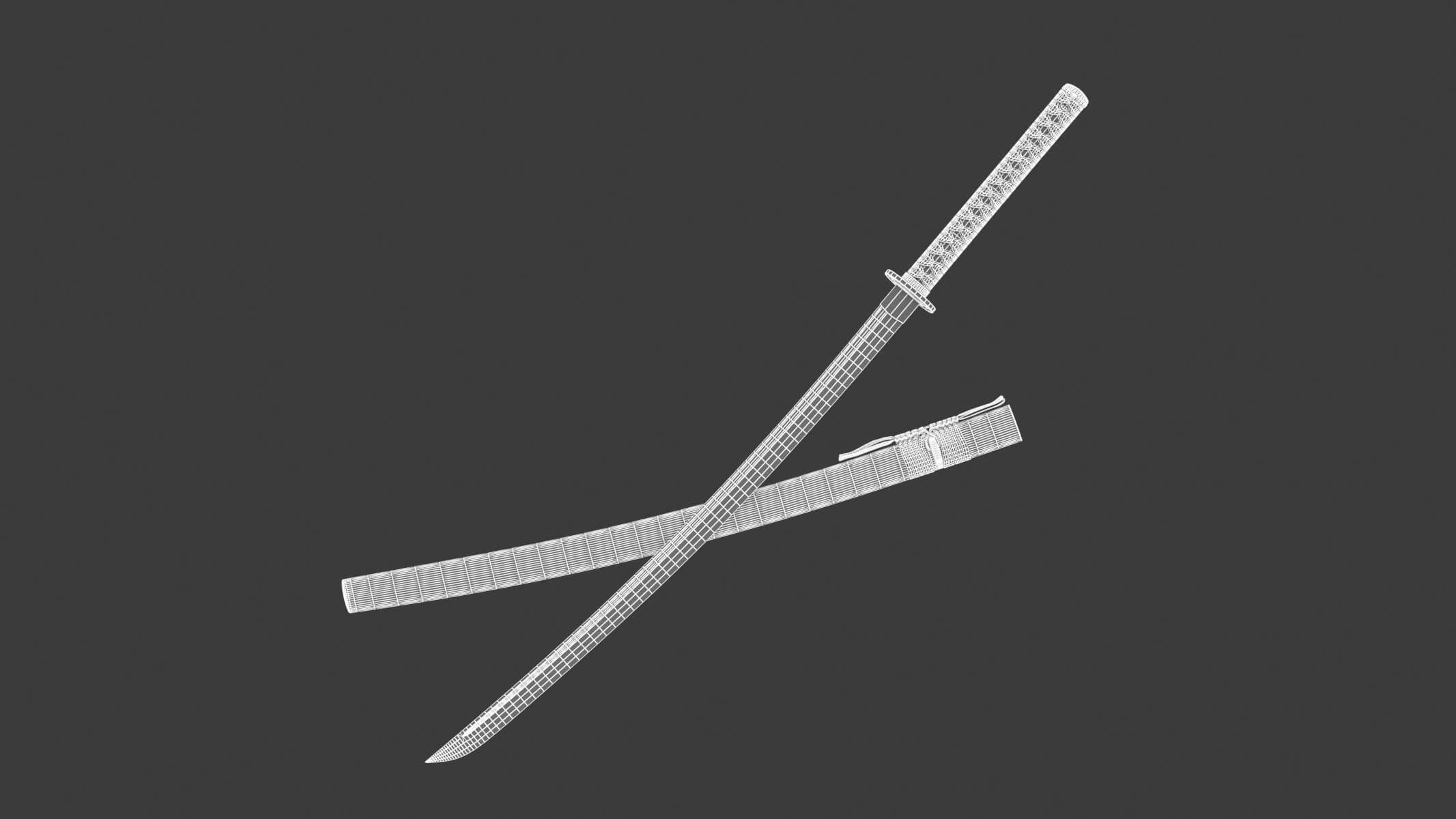 Katana - 3D Model by frezzy