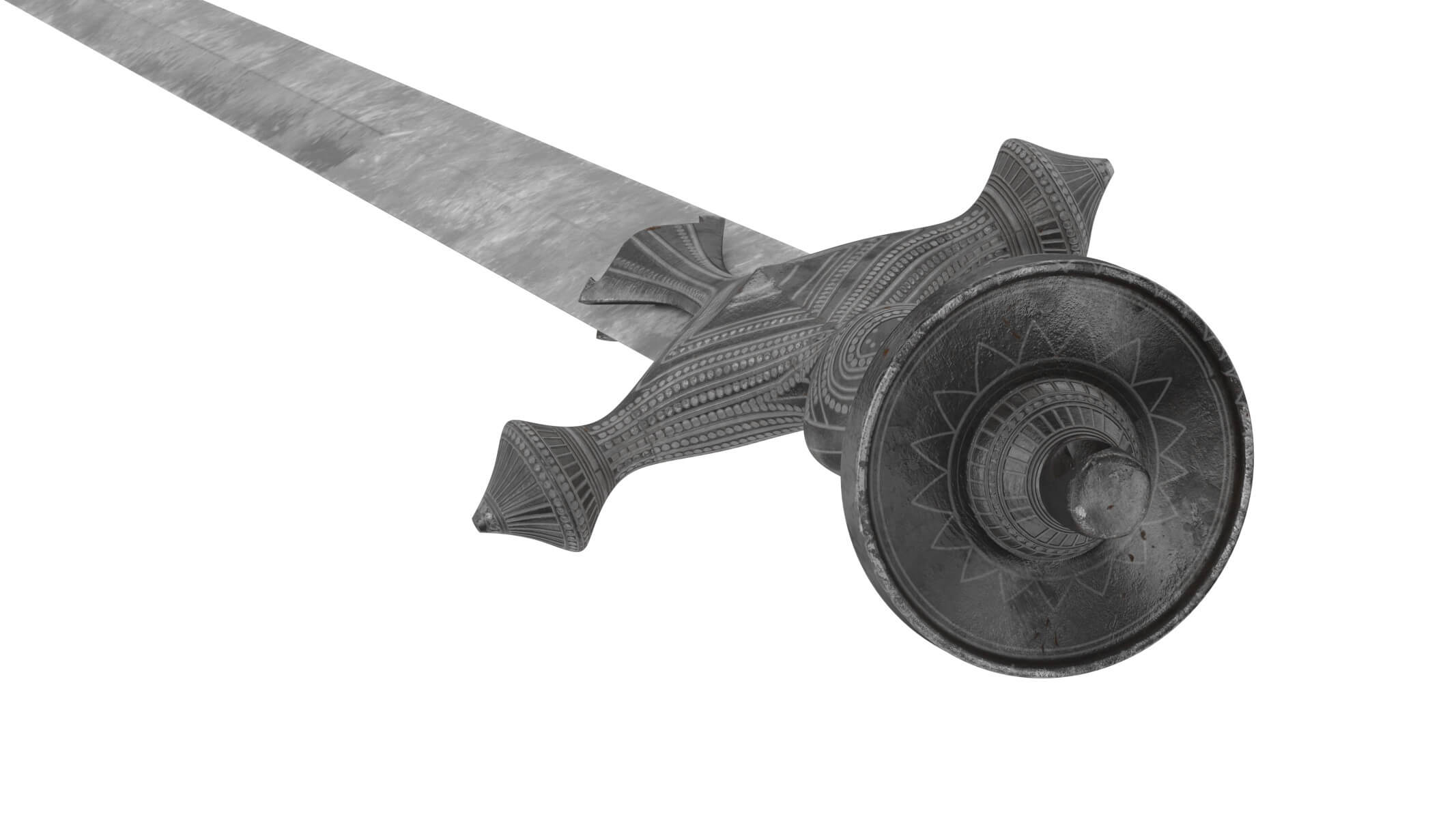 Kayamkulam Sword - 3D Model by frezzy