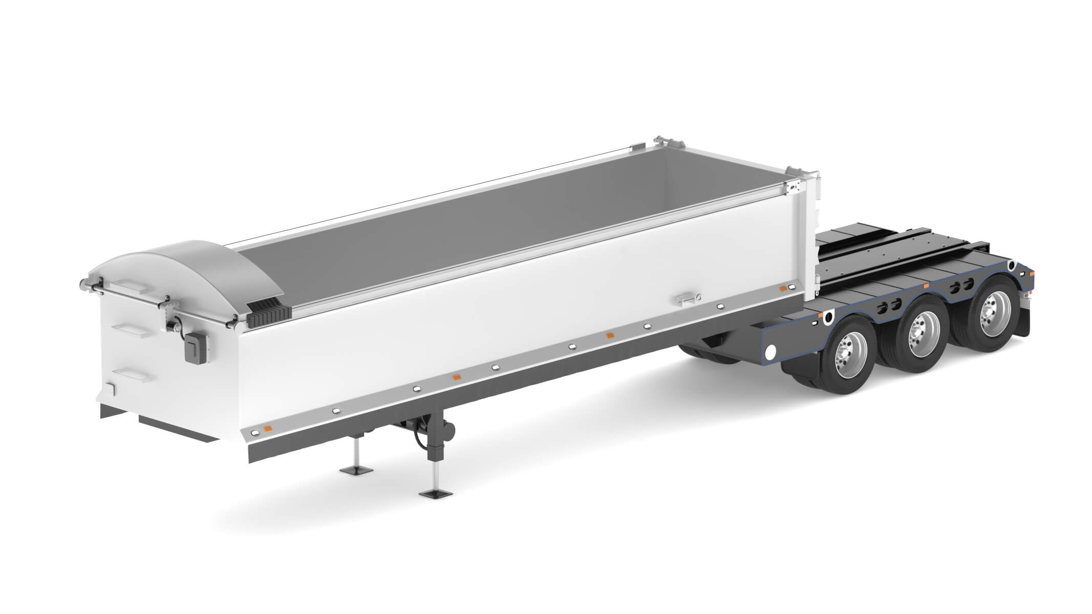 Kennedy Trailer Mining Earthmoving - 3D Model by frezzy