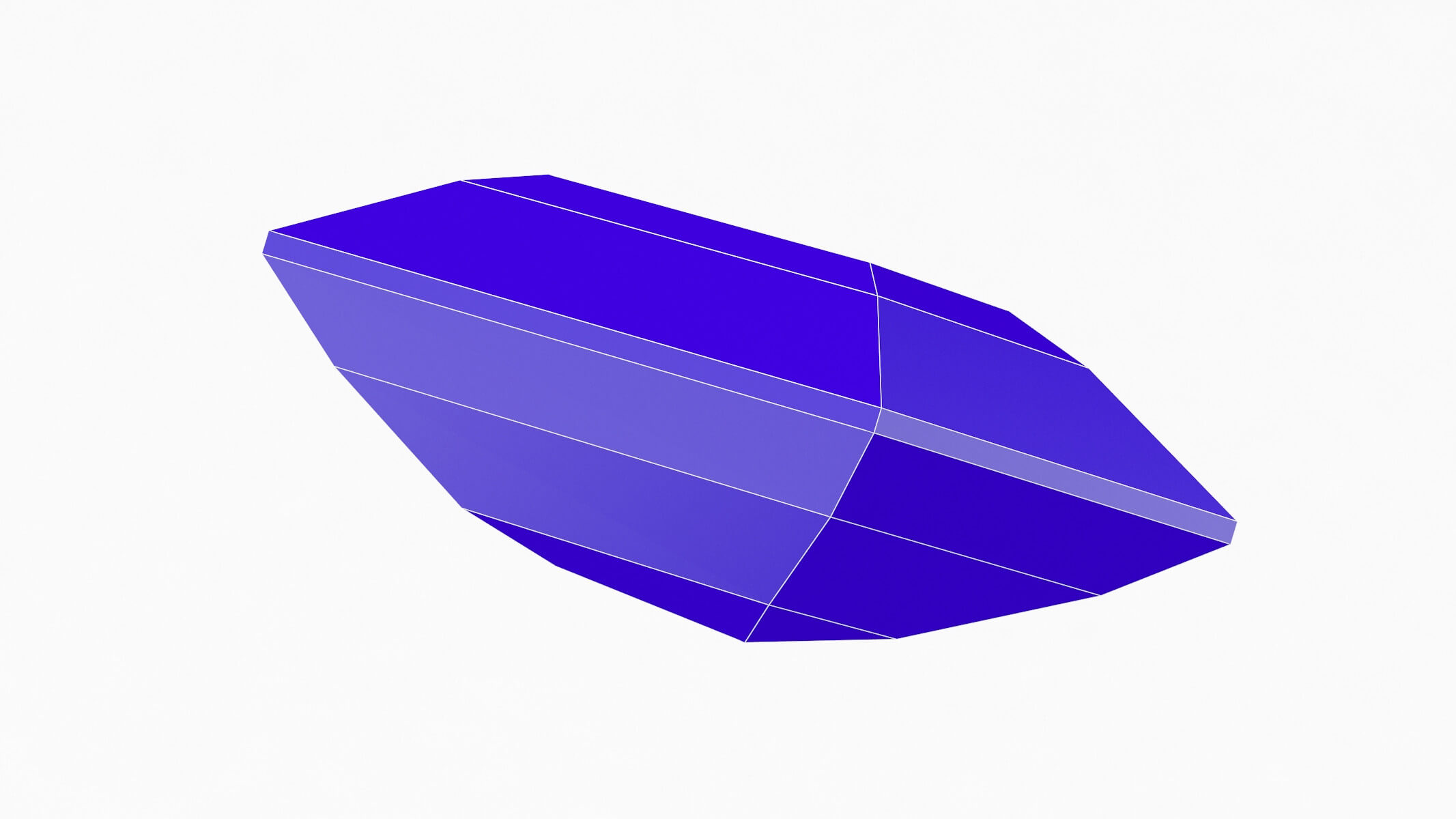 Keystone Gemstone - 3D Model by frezzy