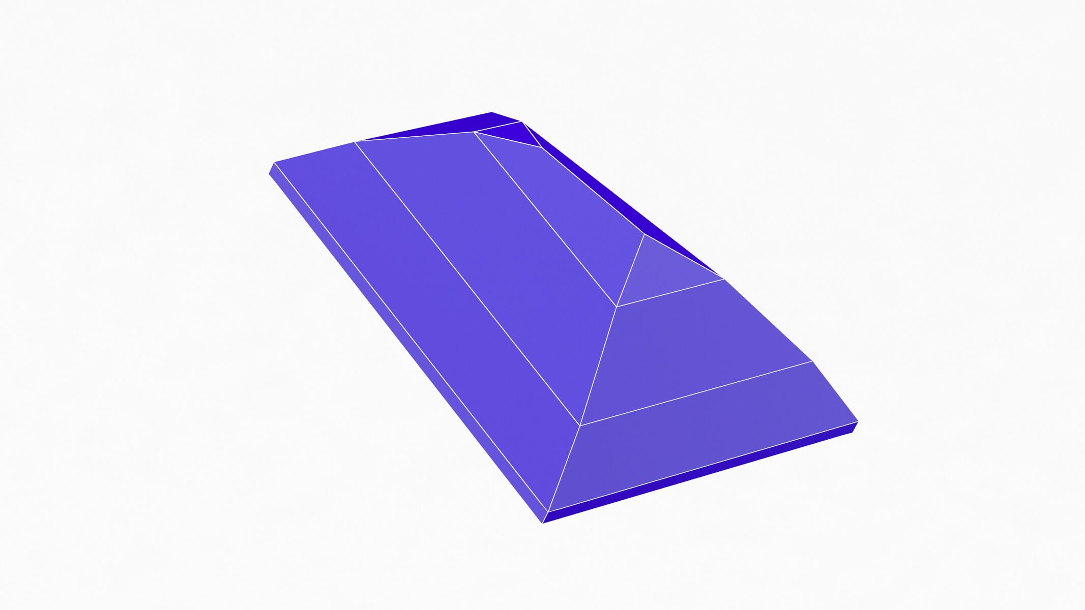 Keystone Gemstone - 3D Model by frezzy