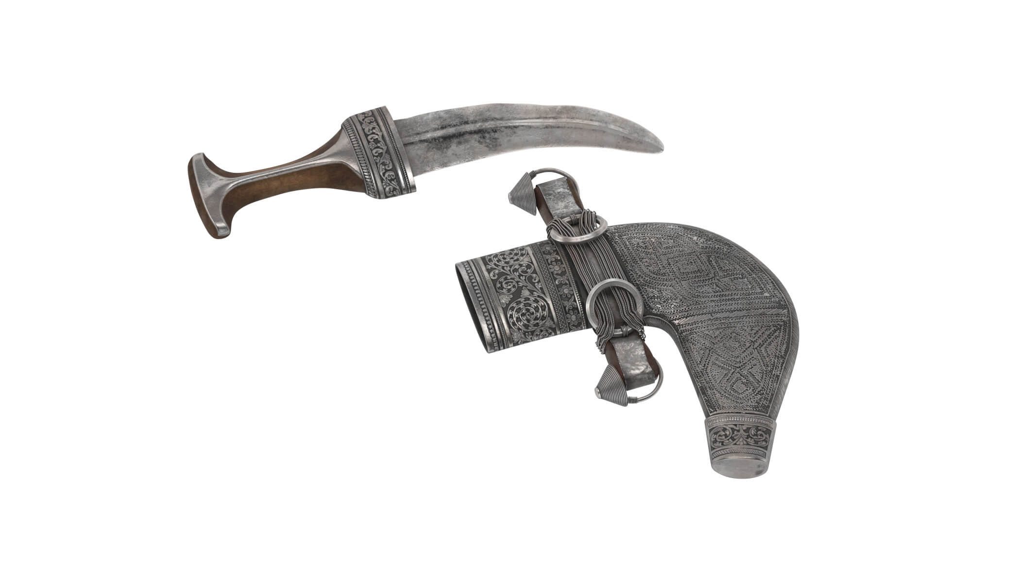 Khanjar - 3D Model by frezzy