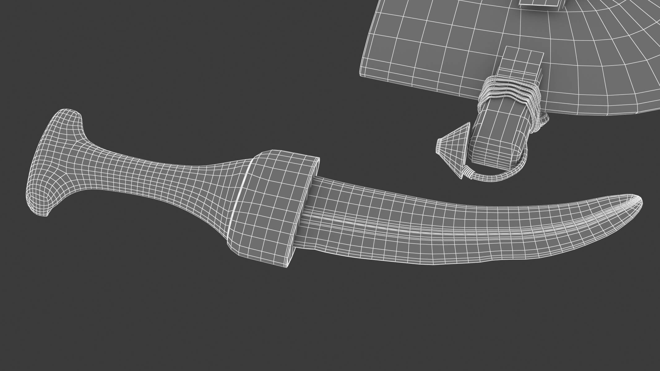 Khanjar - 3D Model by frezzy