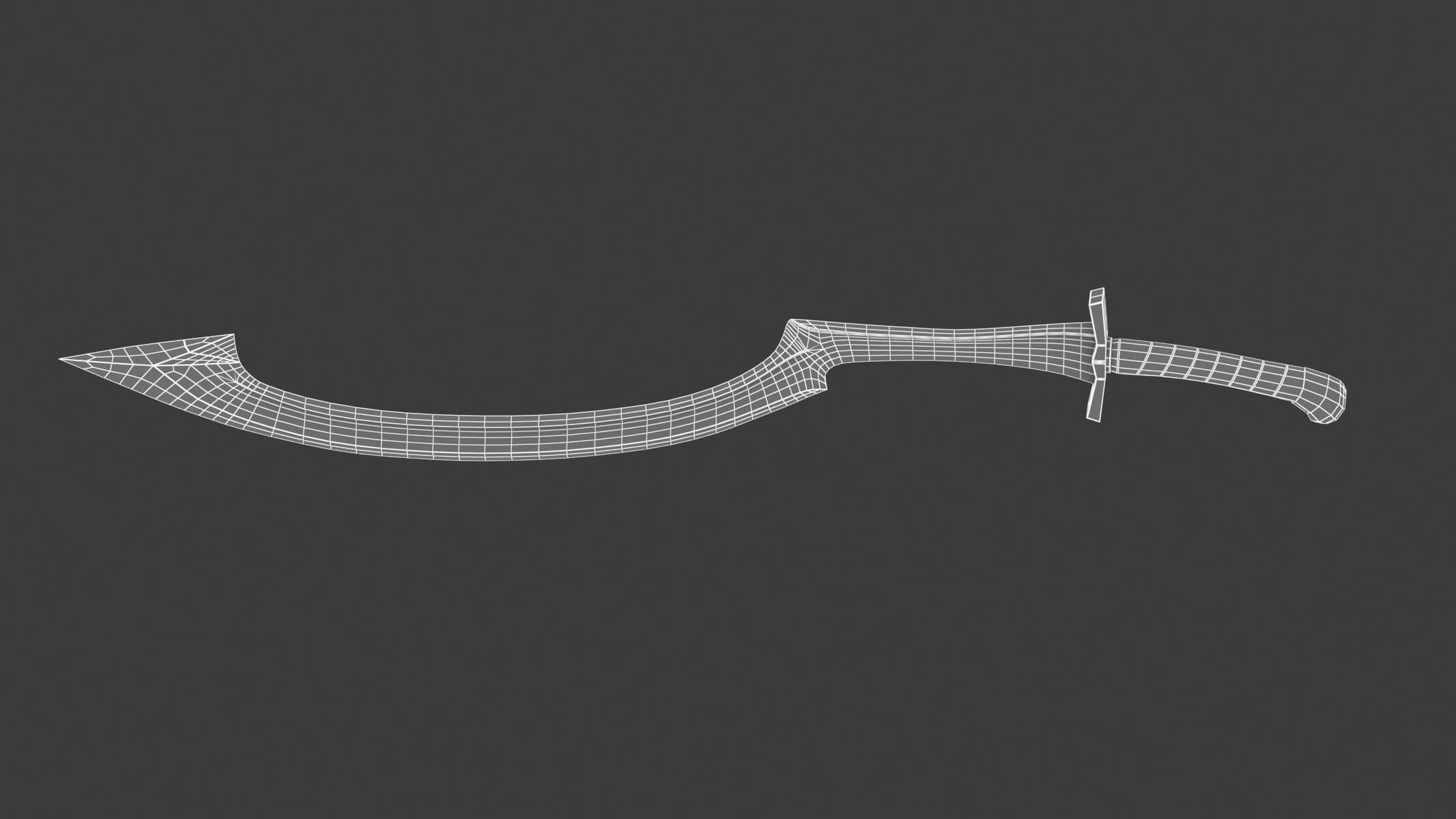 Khopesh - 3D Model by frezzy