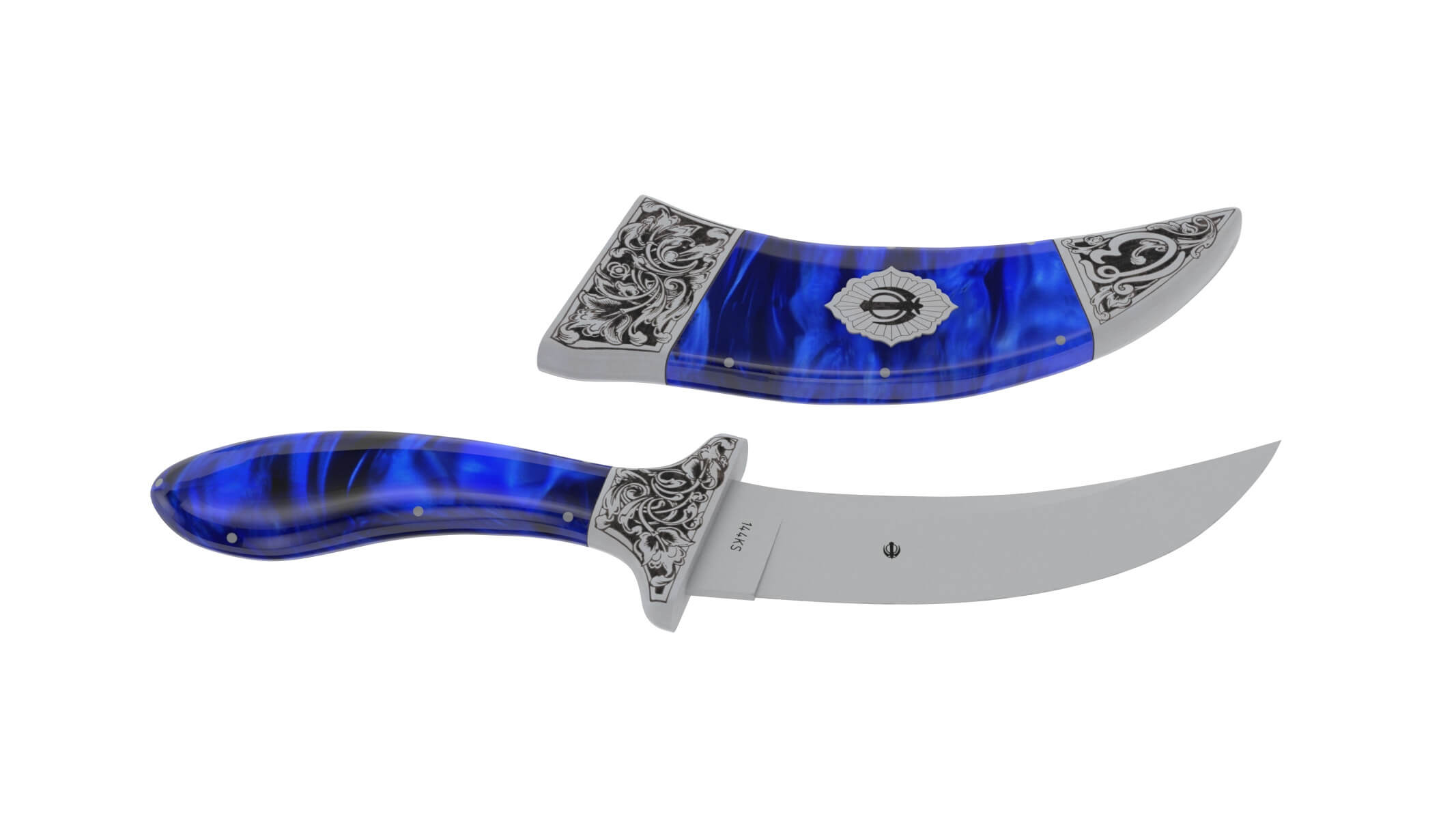 Kirpan Sword - 3D Model by frezzy