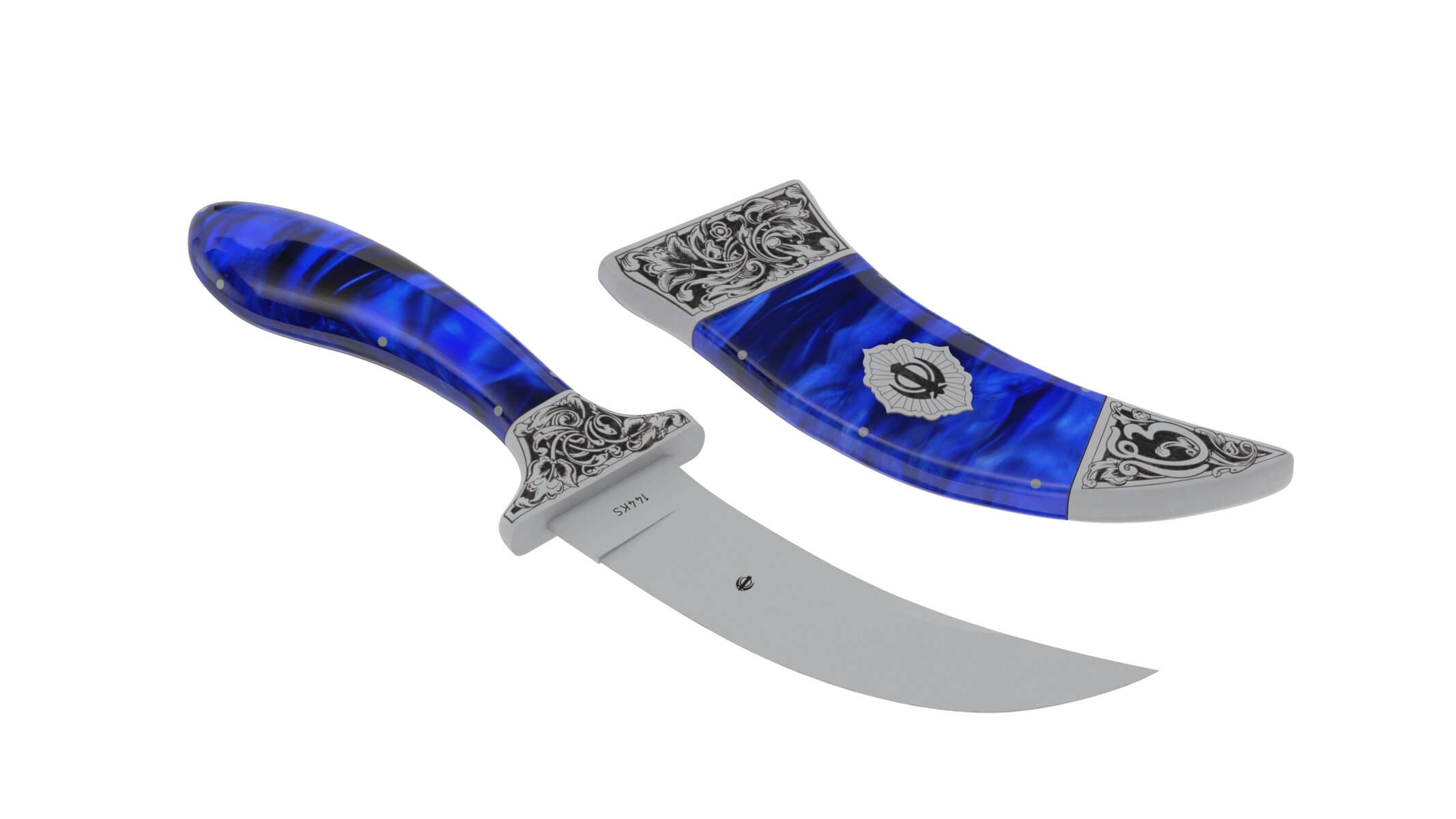 Kirpan Sword - 3D Model by frezzy