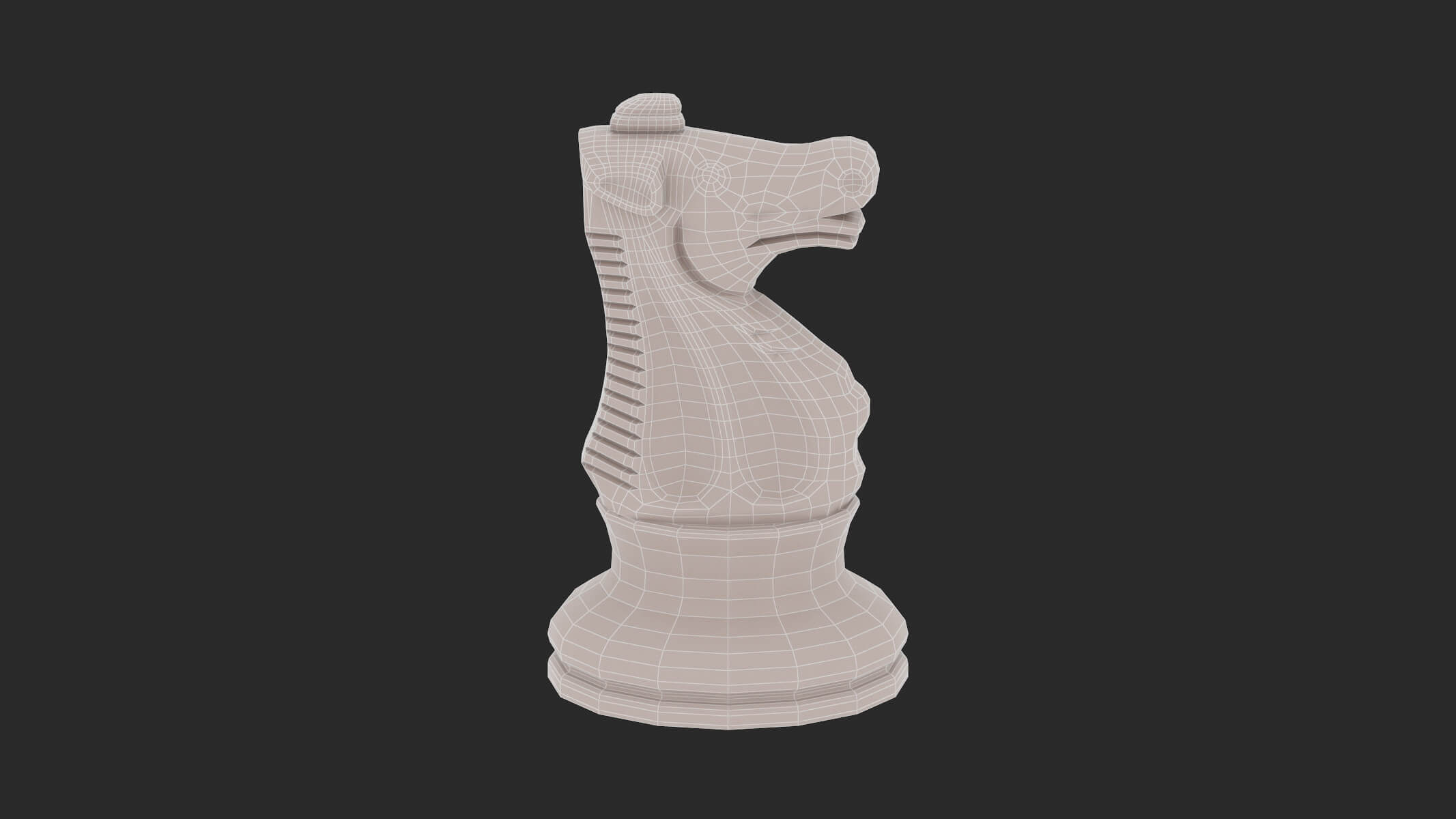 Chess Knight - 3D Model by frezzy