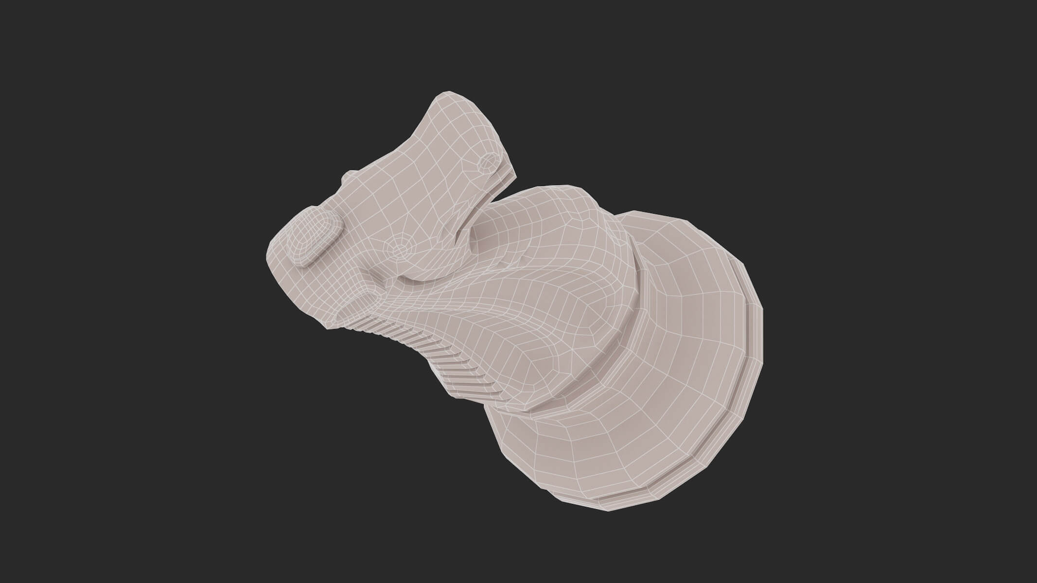 Chess Knight - 3D Model by frezzy