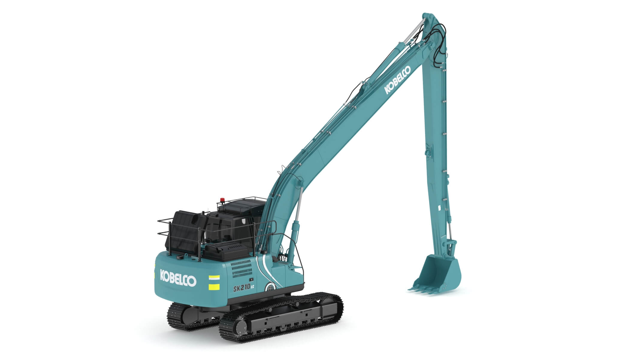 Kobelco Sk210Lc-10 Long Arm 3D Model by frezzy