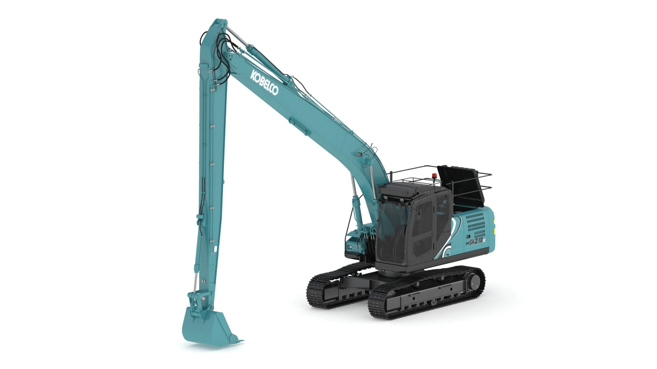 Kobelco Sk210Lc-10 Long Arm 3D Model by frezzy