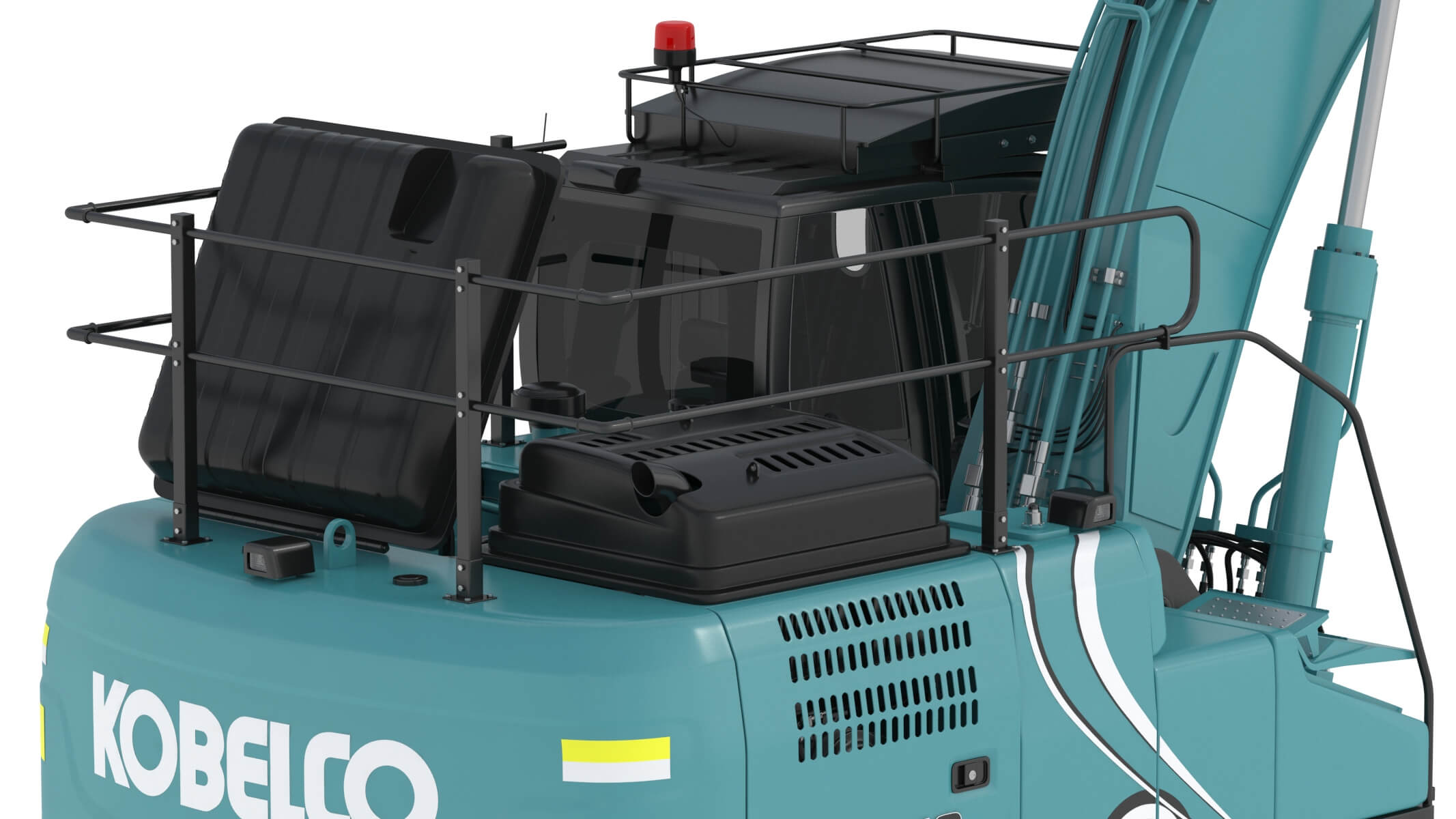 Kobelco Sk210Lc-10 Long Arm 3D Model by frezzy