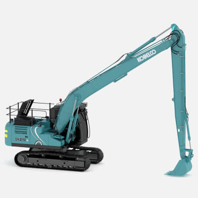 Kobelco Sk210Lc-10 Long Arm 3D Model by frezzy
