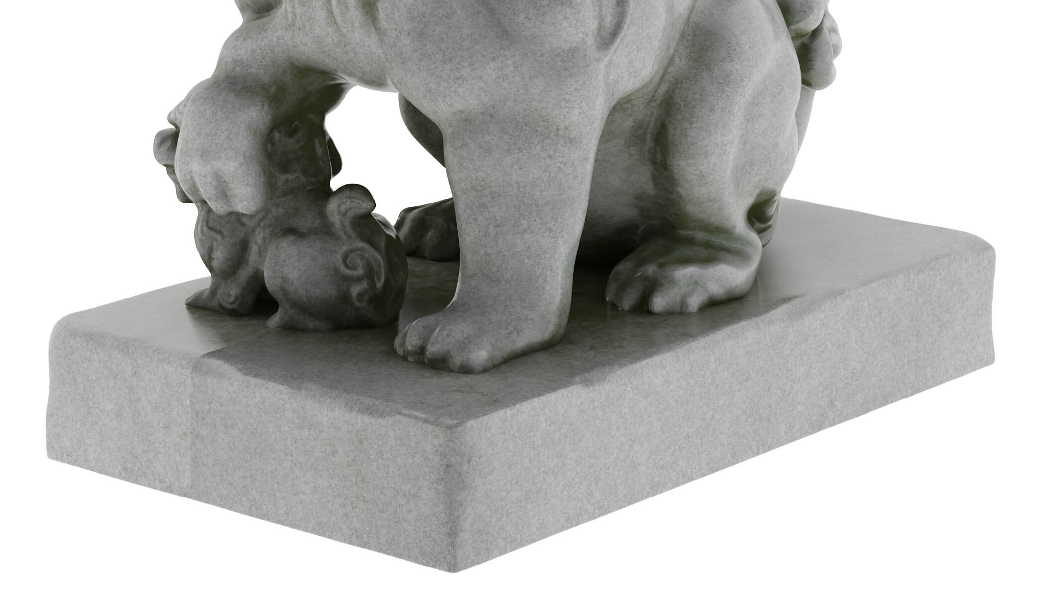 Komainu Statue - 3D Model by frezzy