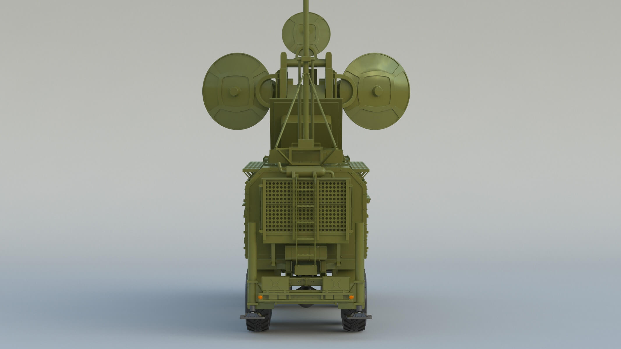 Krasukha Electronic Warfare System - 3D Model by frezzy