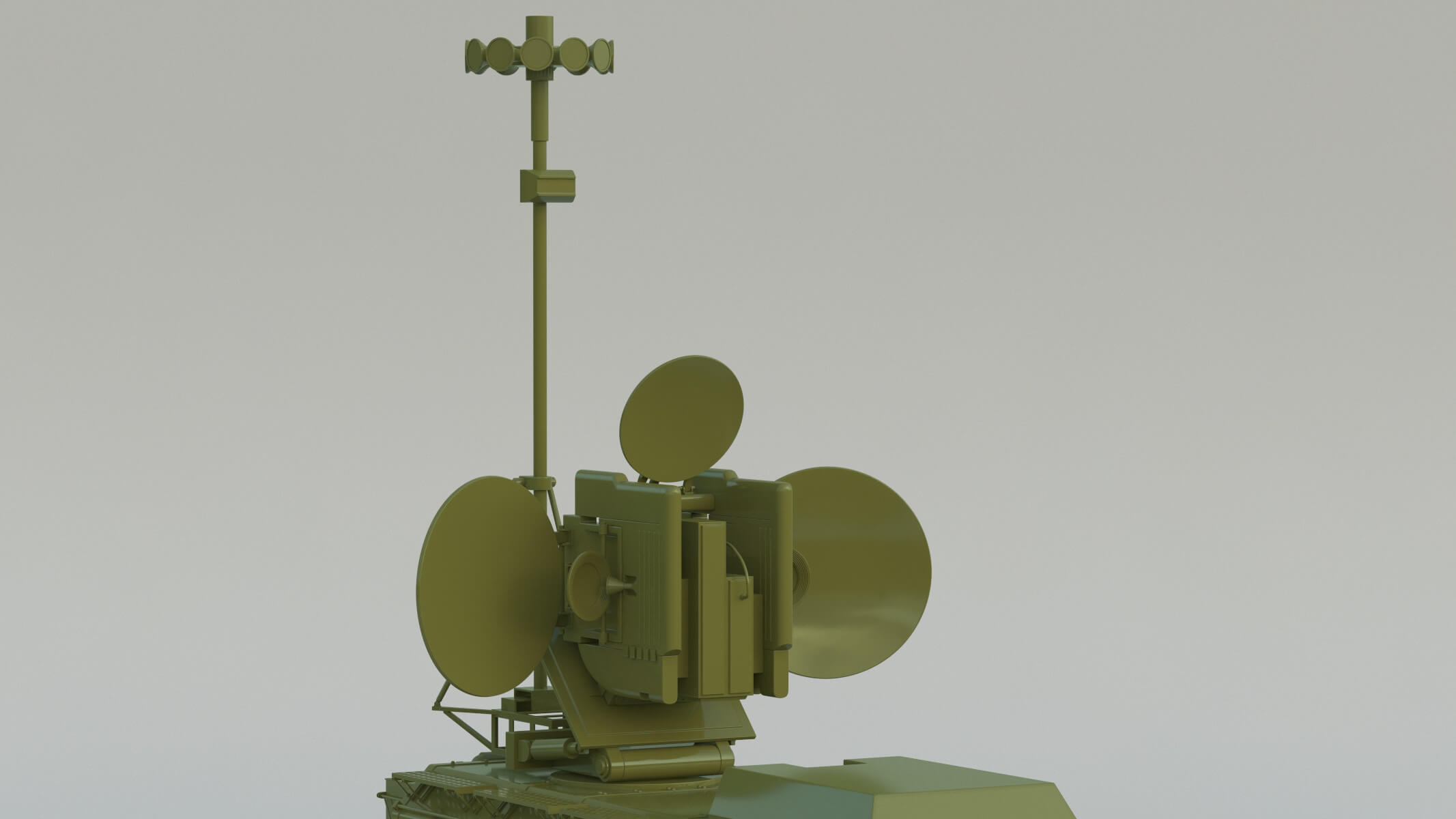 Krasukha Electronic Warfare System - 3D Model by frezzy