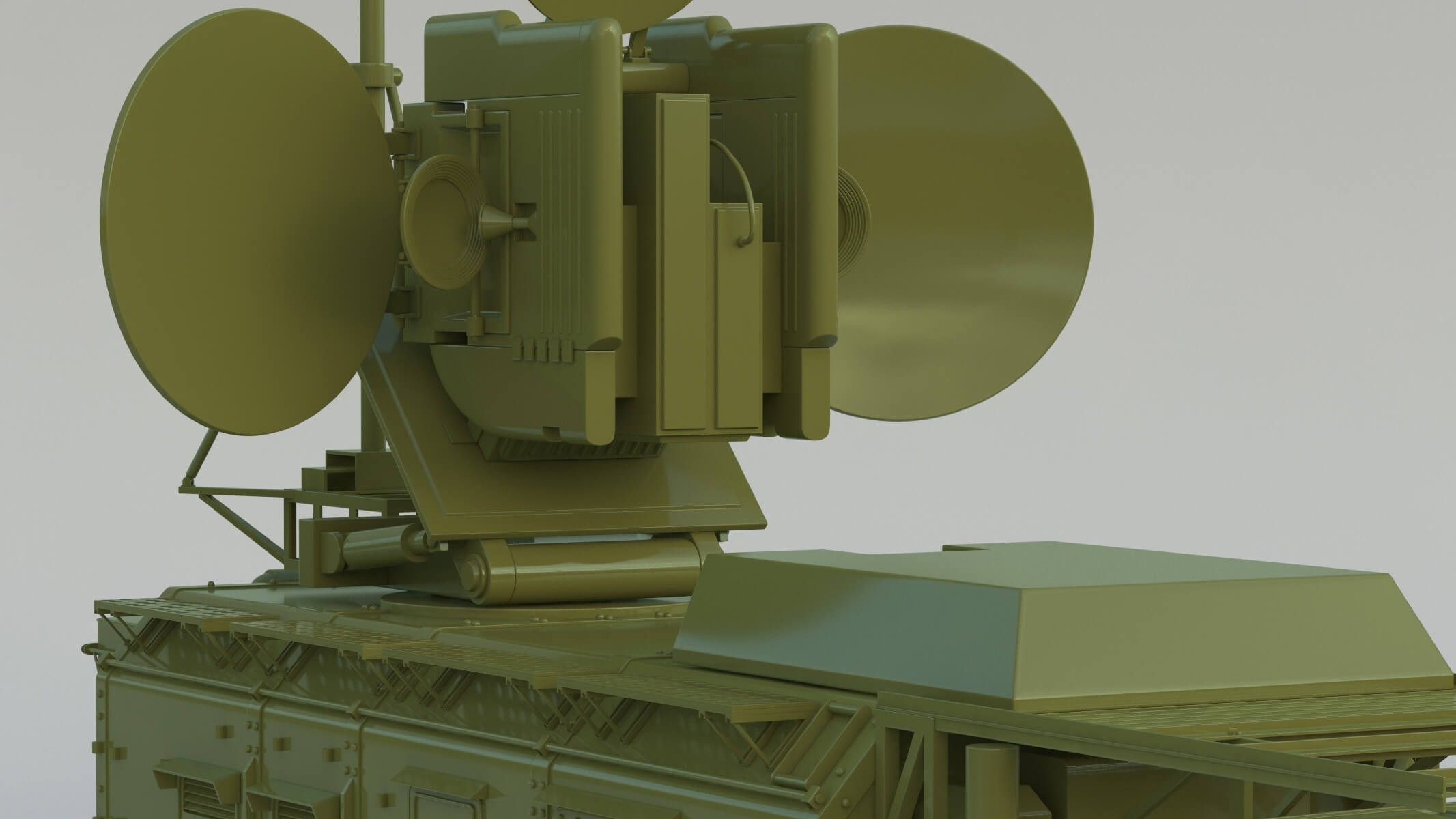 Krasukha Electronic Warfare System - 3D Model by frezzy