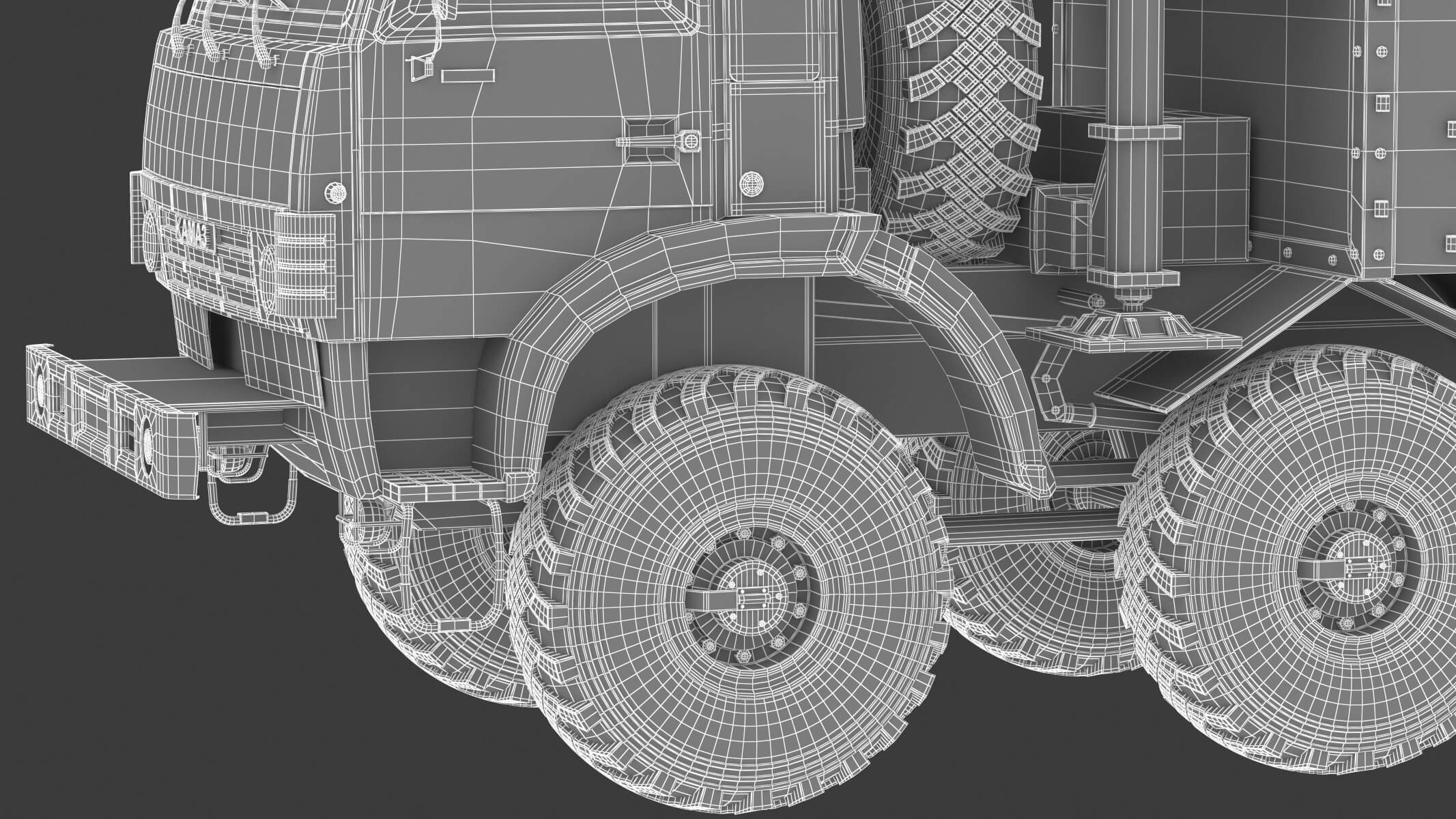 Krasukha Electronic Warfare System - 3D Model by frezzy