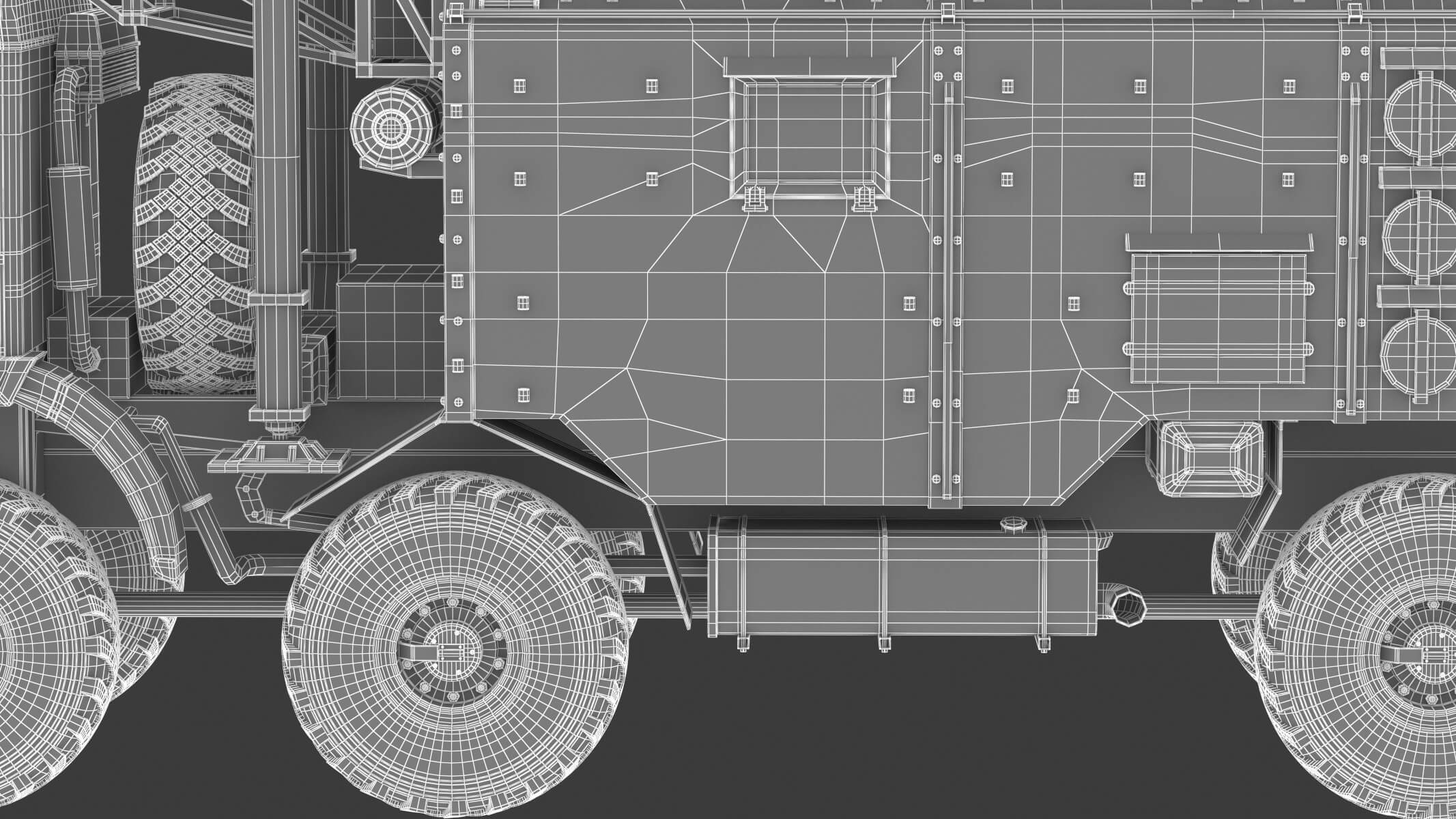 Krasukha Electronic Warfare System - 3D Model by frezzy