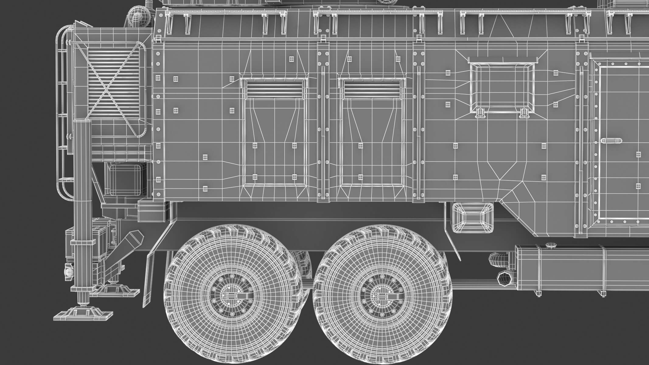 Krasukha Electronic Warfare System - 3D Model by frezzy