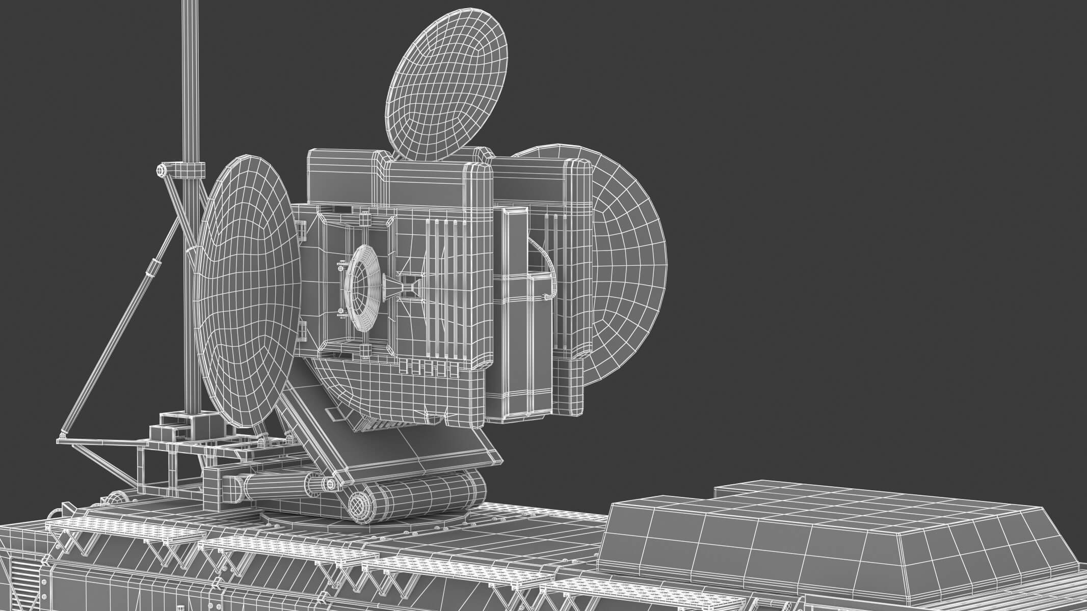 Krasukha Electronic Warfare System - 3D Model by frezzy