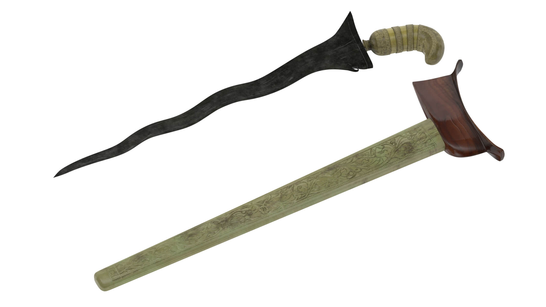 Kris Sword - 3D Model by frezzy