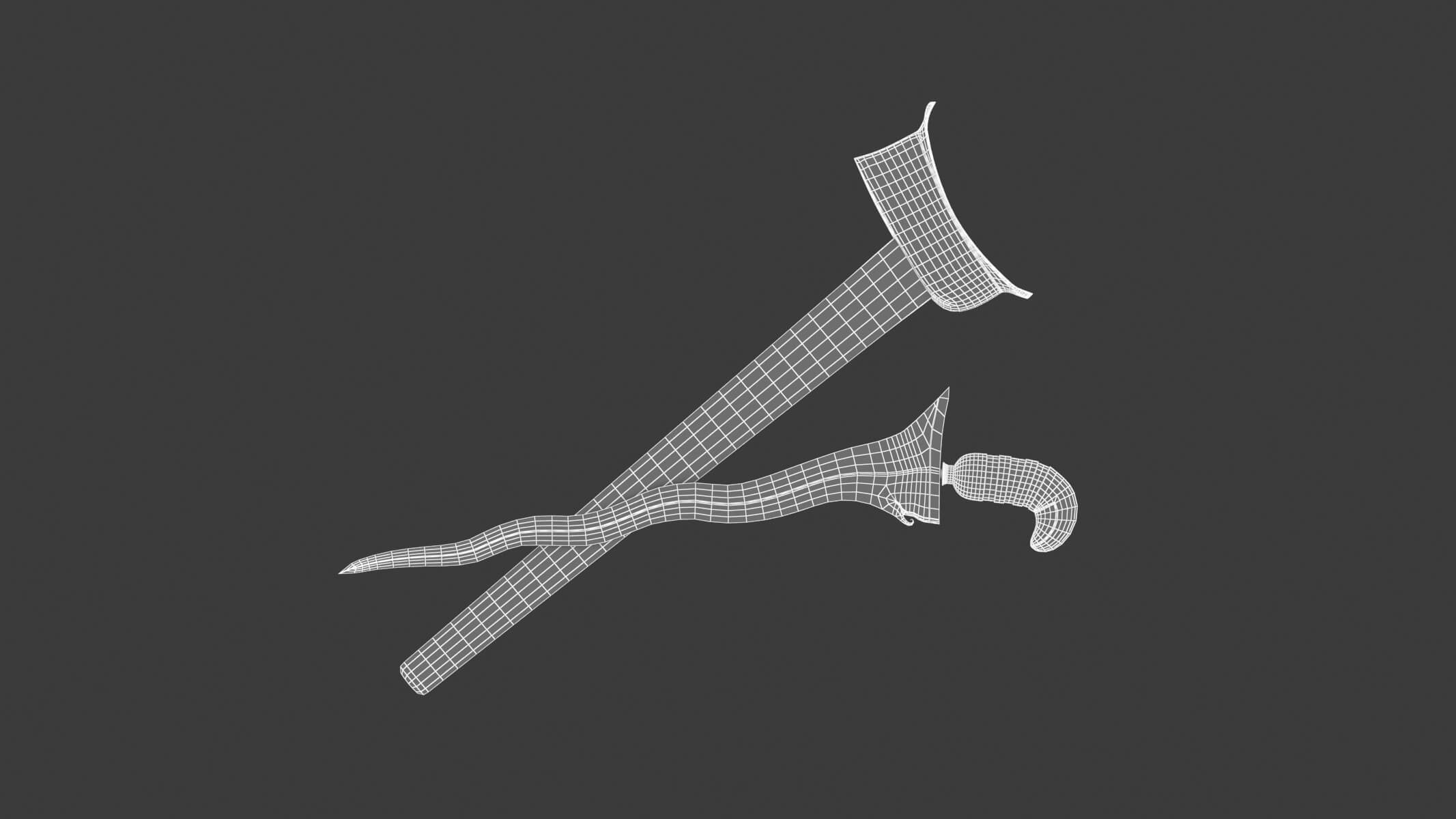Kris Sword - 3D Model by frezzy
