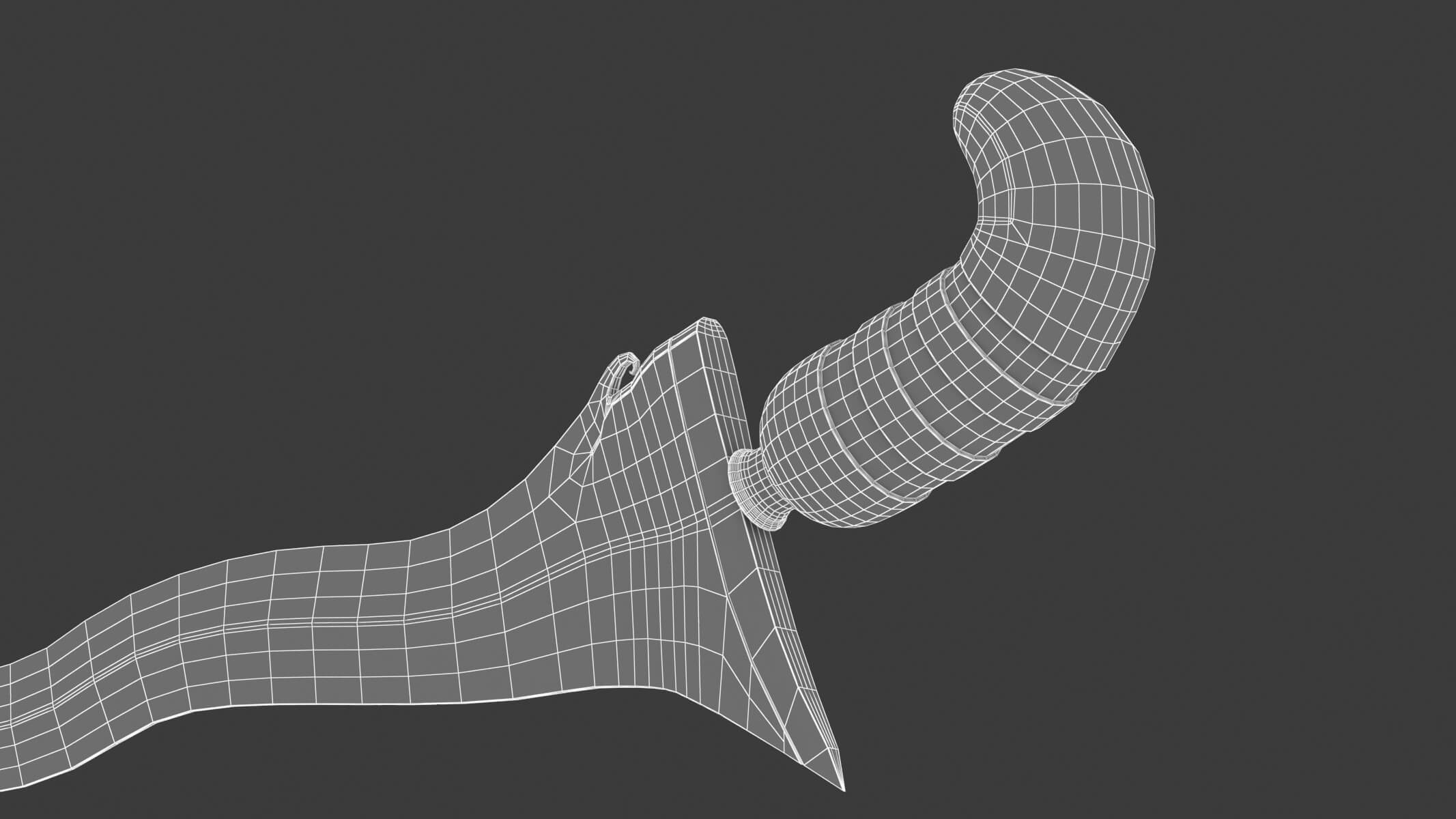 Kris Sword - 3D Model by frezzy