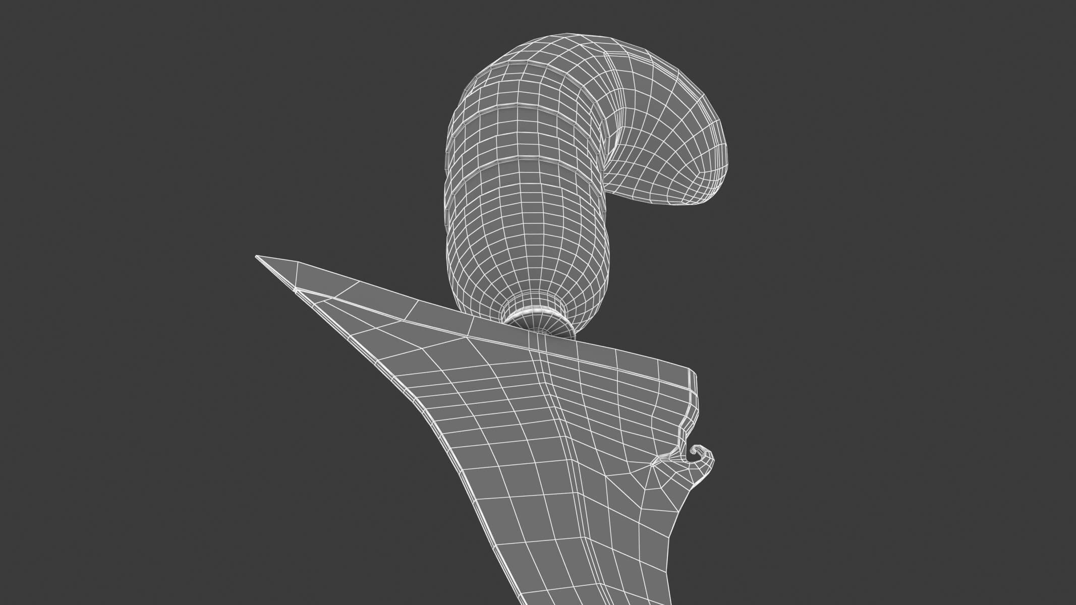 Kris Sword - 3D Model by frezzy