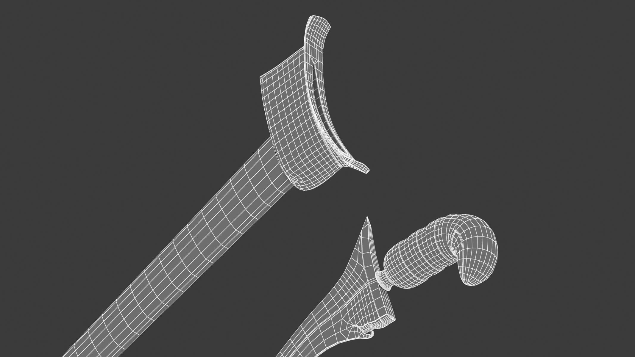 Kris Sword - 3D Model by frezzy