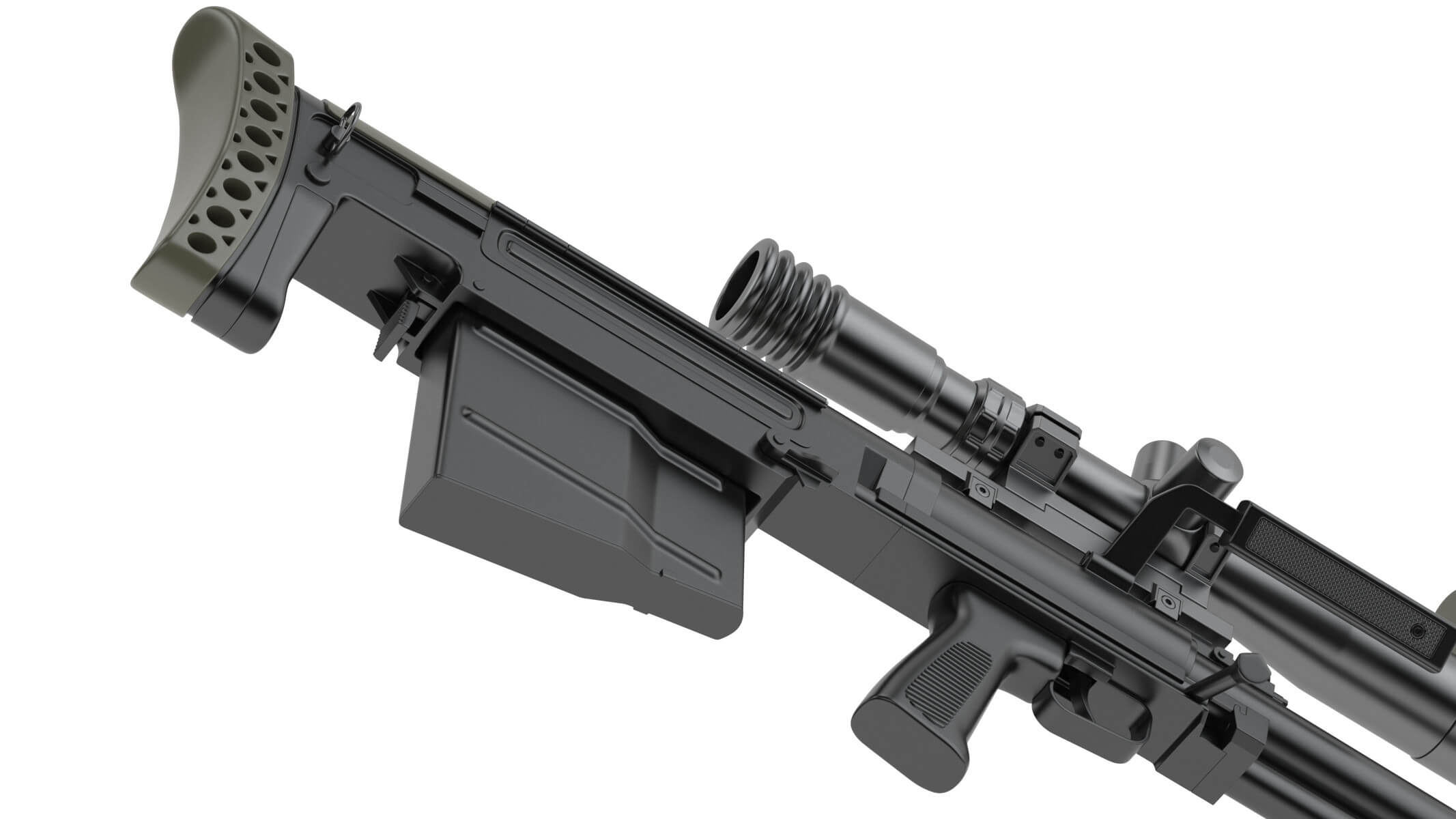 KSVK 12.7 - 3D Model by frezzy