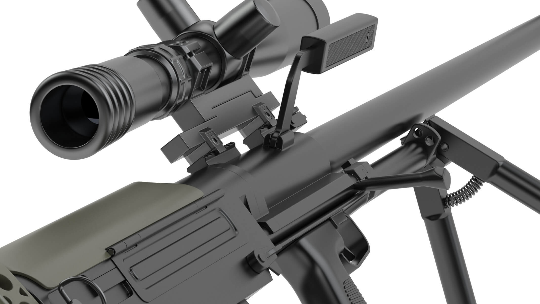 KSVK 12.7 - 3D Model by frezzy