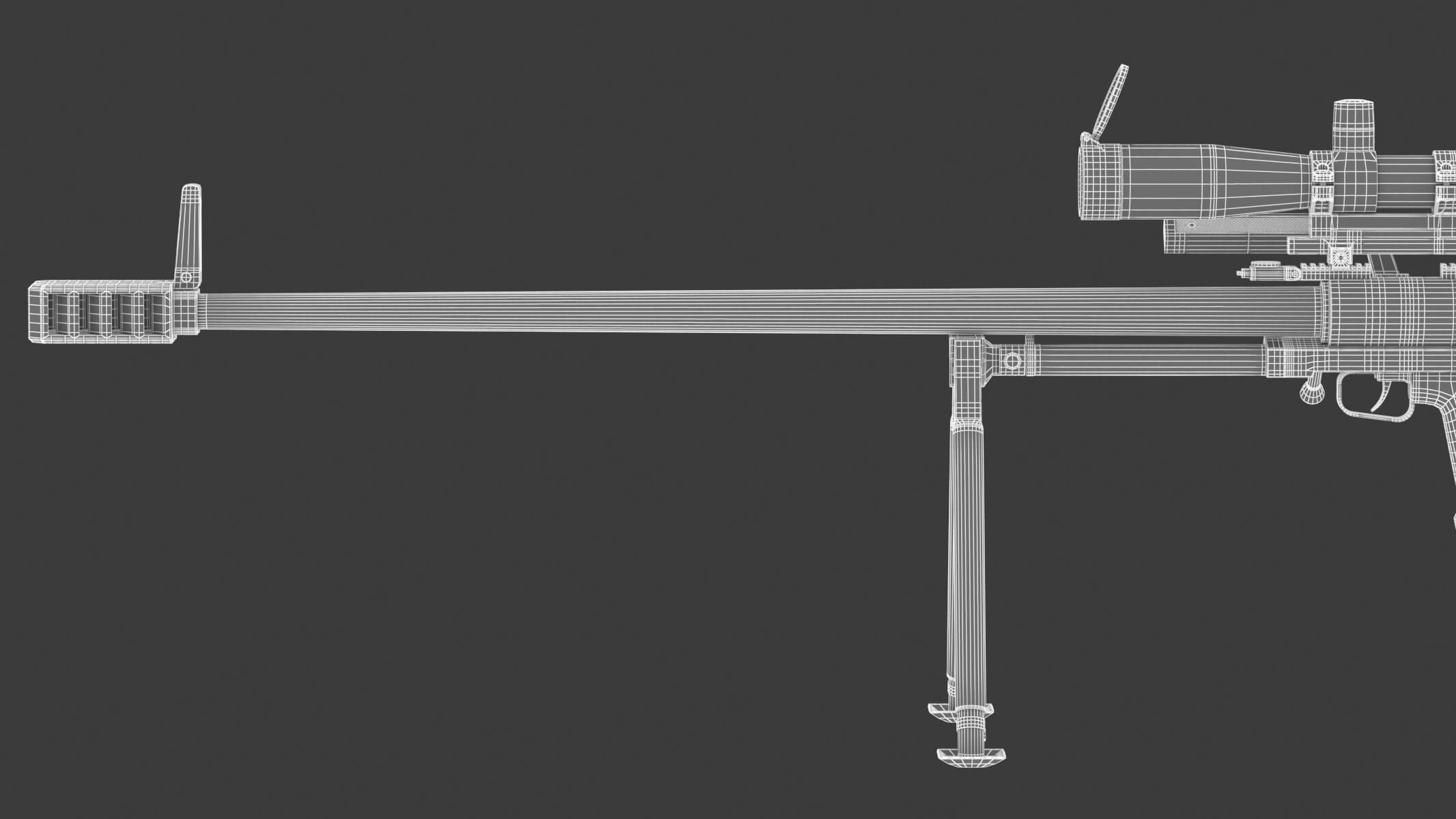 KSVK 12.7 - 3D Model by frezzy