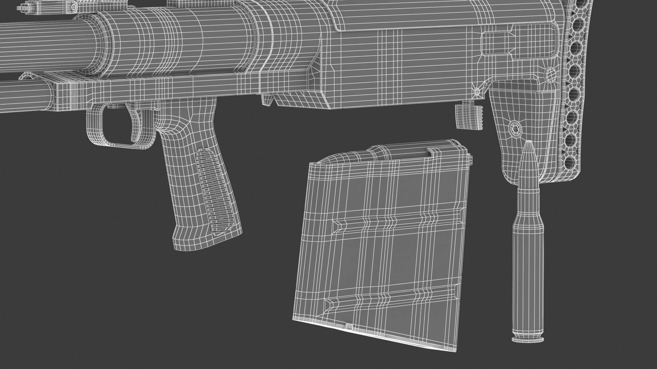 KSVK 12.7 - 3D Model by frezzy