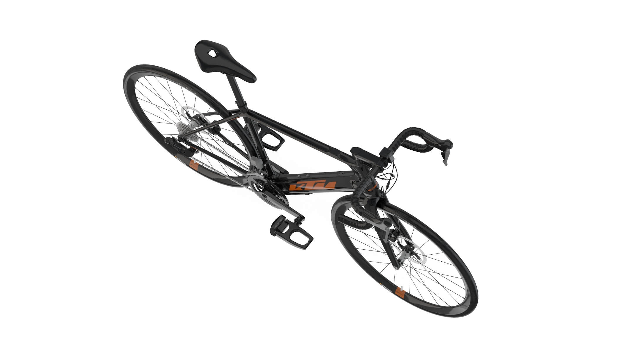 KTM Macina Mezzo Road Bike - 3D Model by frezzy