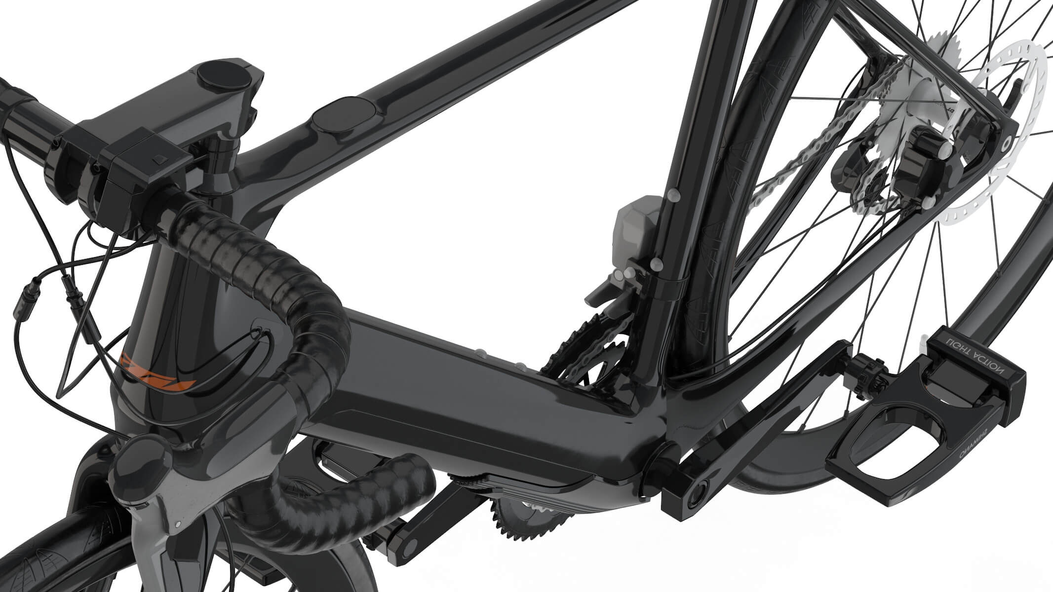 KTM Macina Mezzo Road Bike - 3D Model by frezzy