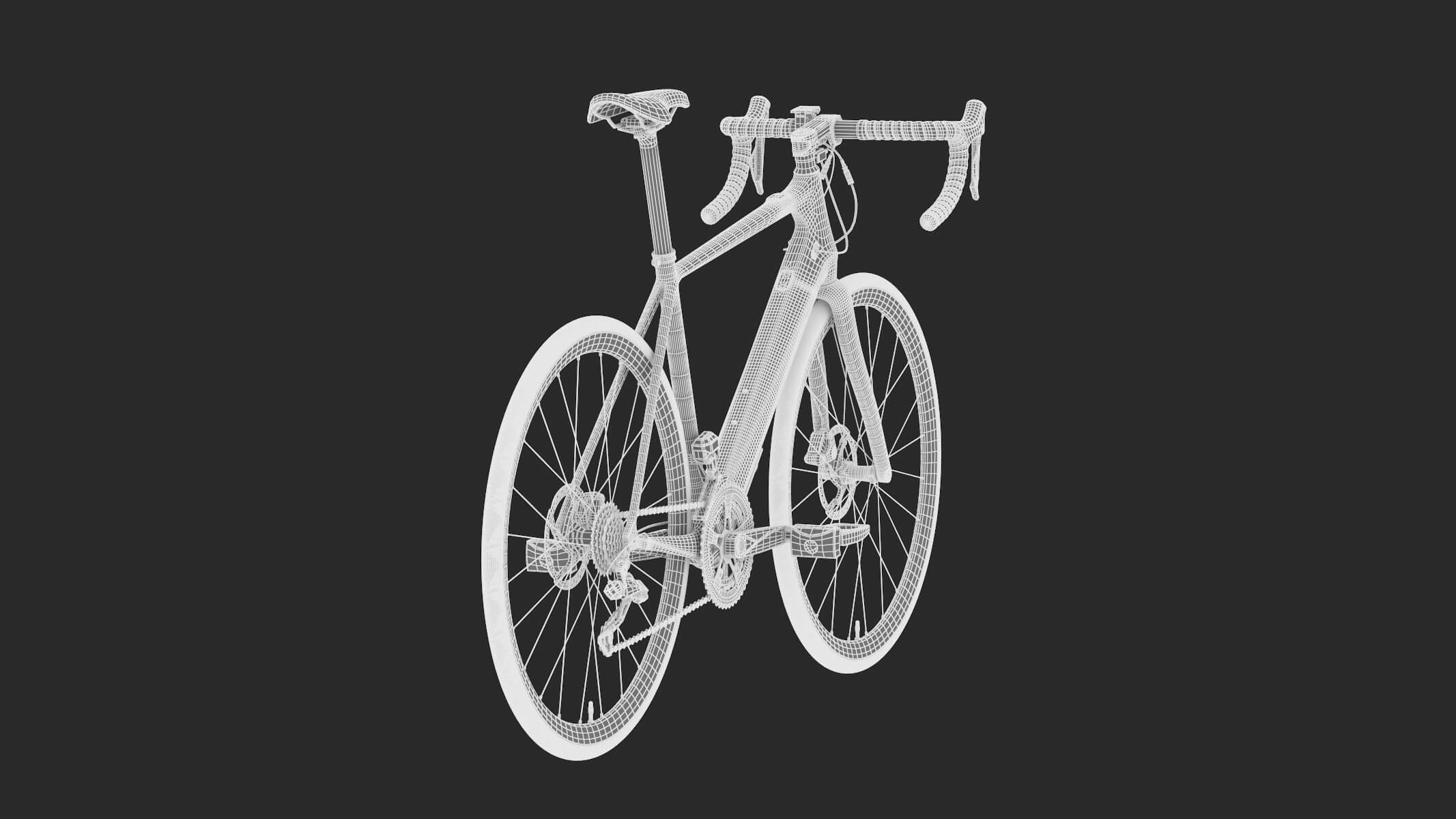 KTM Macina Mezzo Road Bike - 3D Model by frezzy