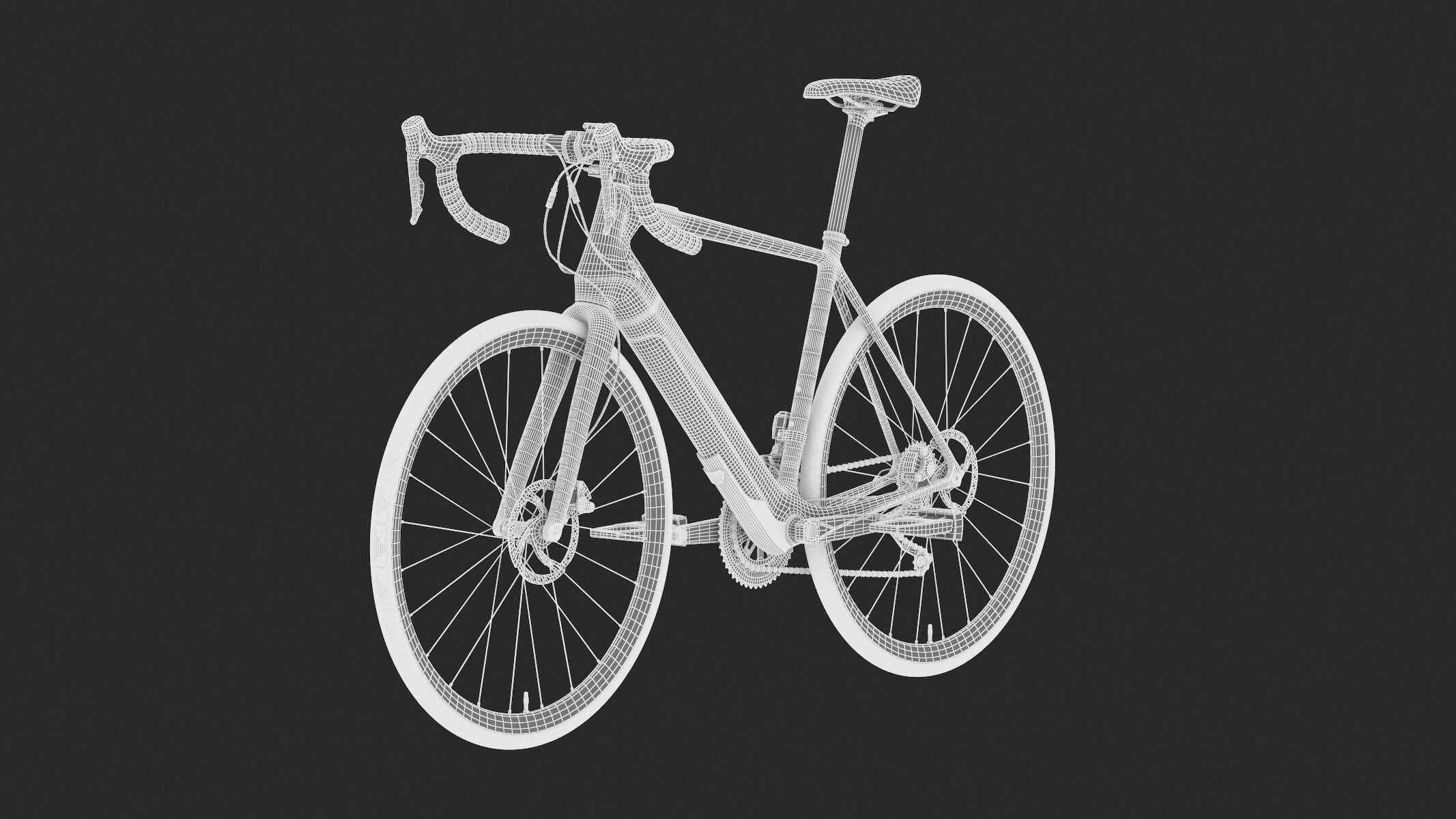 KTM Macina Mezzo Road Bike - 3D Model by frezzy