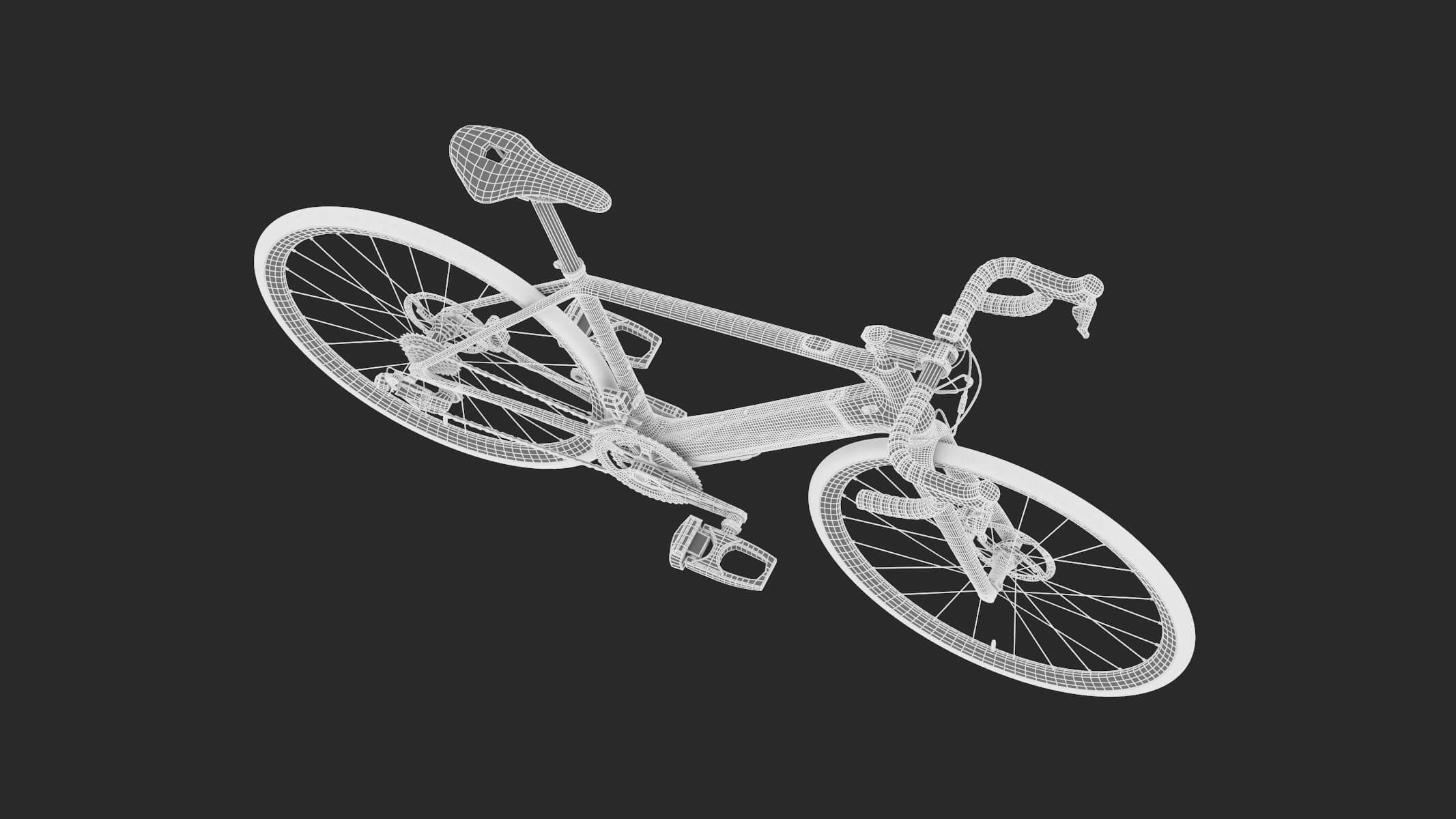 KTM Macina Mezzo Road Bike - 3D Model by frezzy